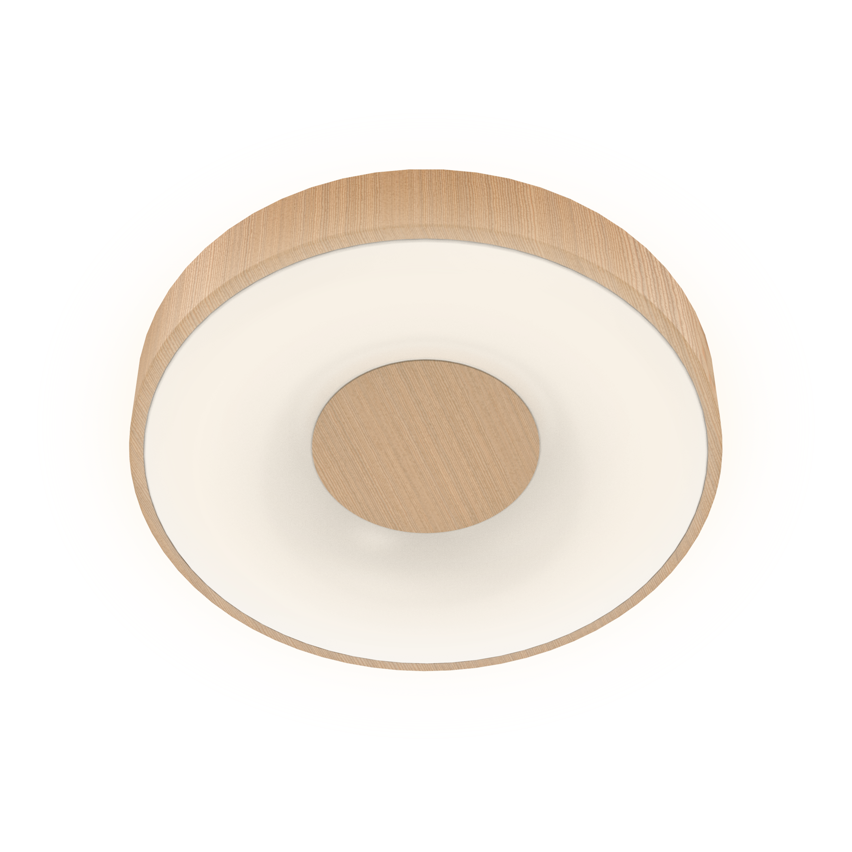 Plafón Piazo INSPIRE Módulo de LED redondo 5400lm madera 38 cm color ...