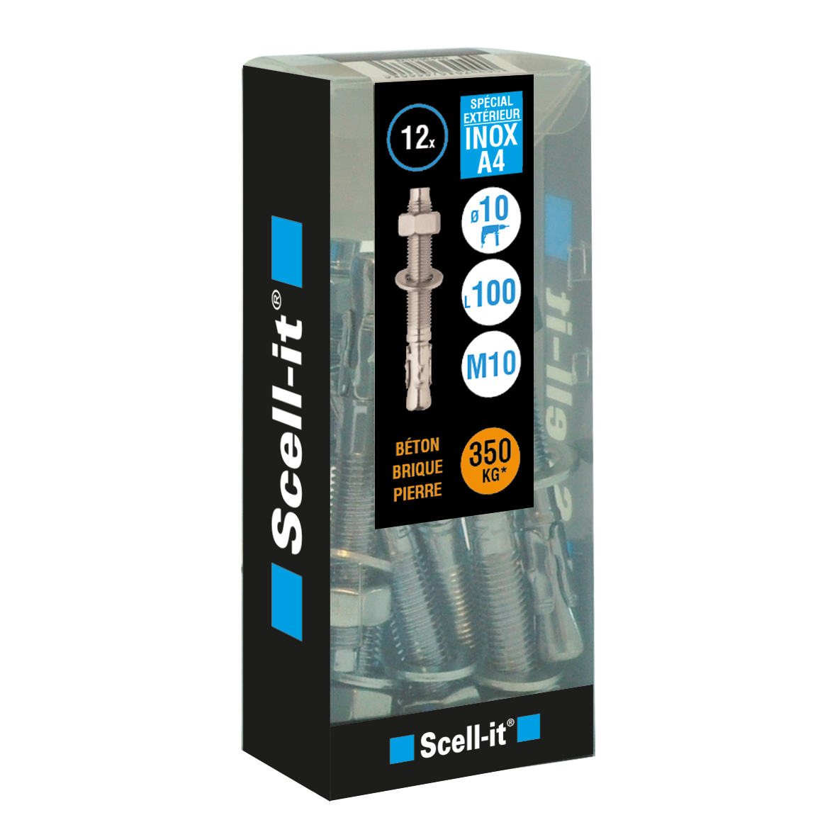 12 goujons d'ancrage inox SCELL-IT | Leroy Merlin