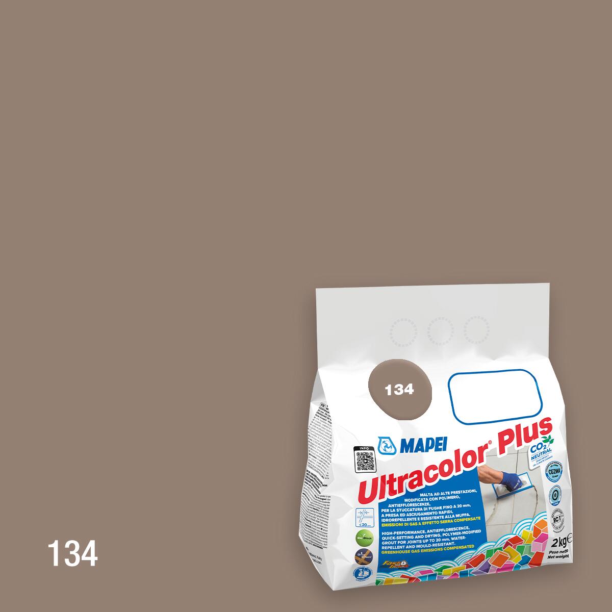 Stucco in polvere Ultracolor Plus 134 MAPEI 2 kg tortora | Leroy Merlin