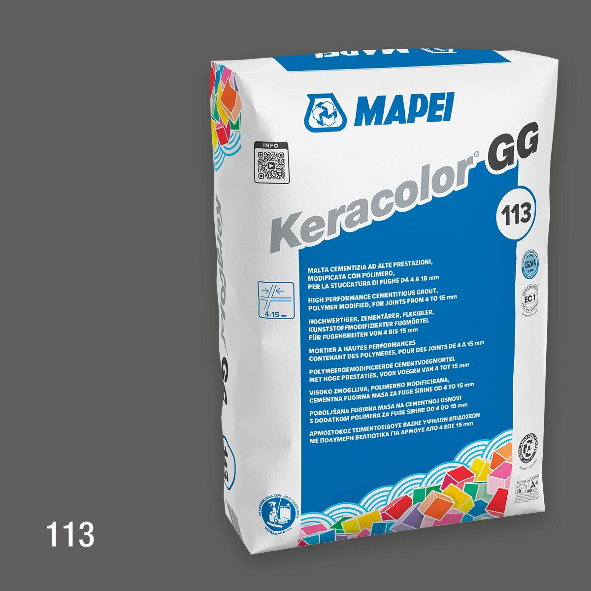 Stucco in polvere Keracolor GG MAPEI 25 kg grigio medio | Leroy Merlin