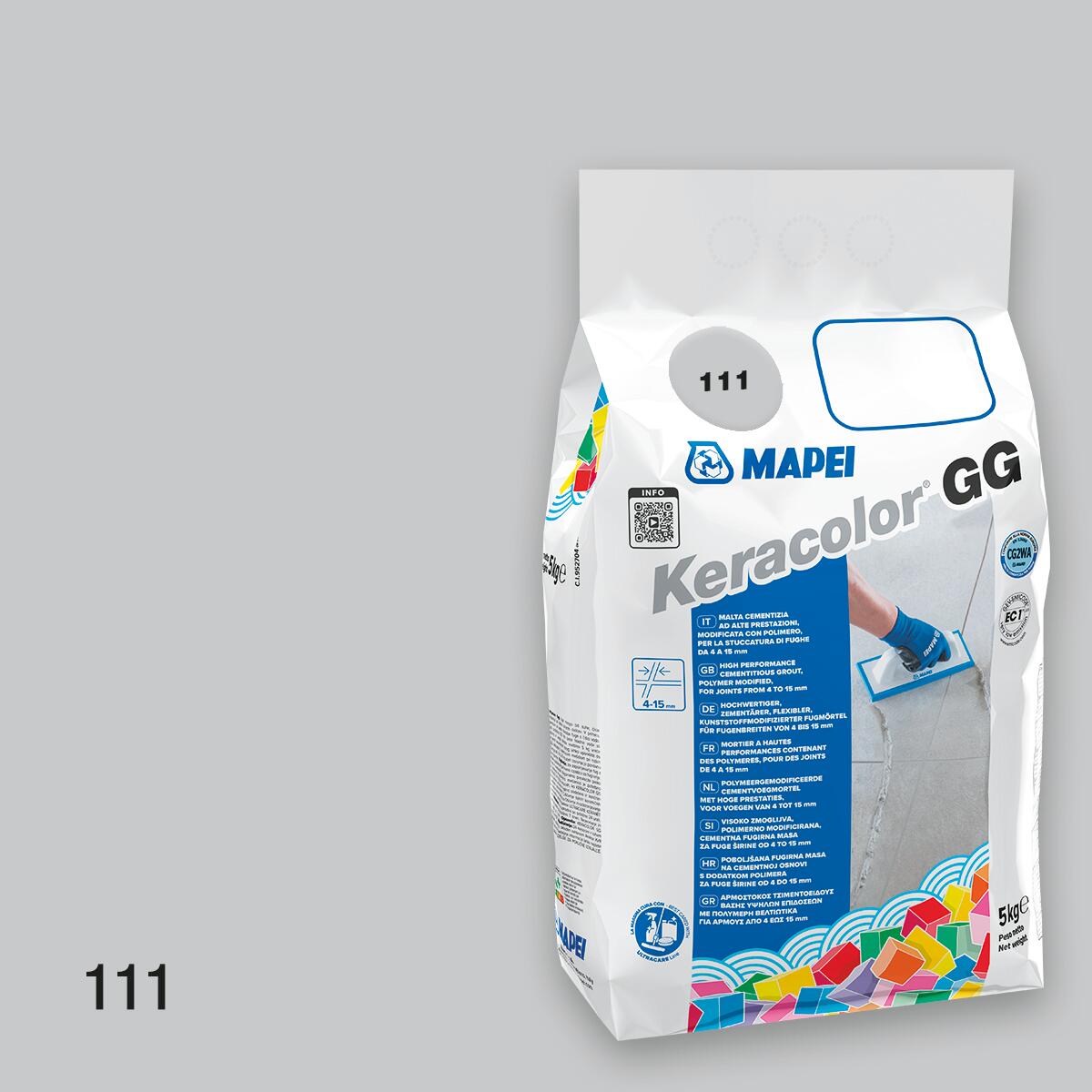 Stucco in polvere Keracolor GG MAPEI 5 kg grigio chiaro EN 13888 ...