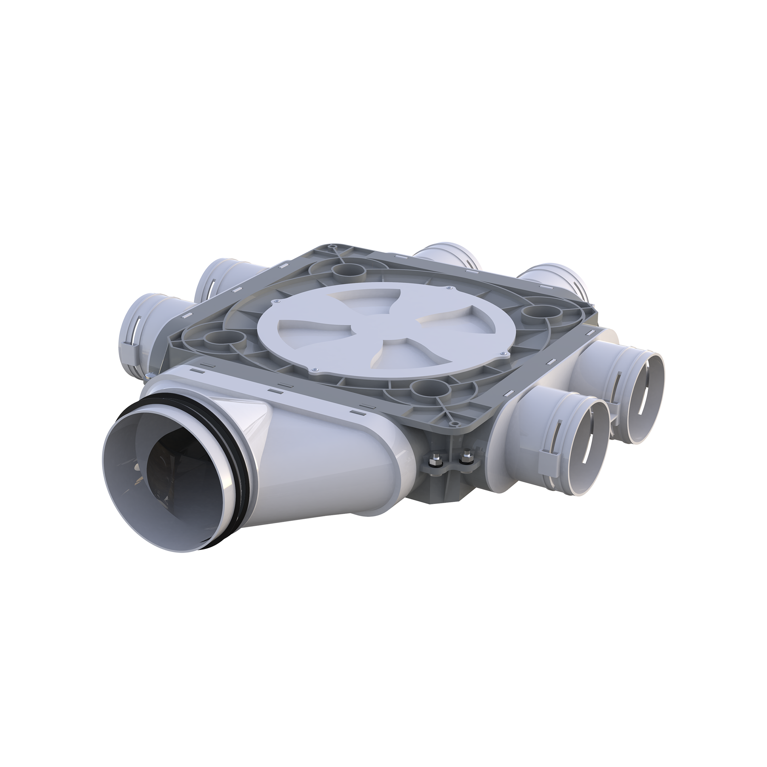 Skrzynka rozdzielcza do rekuperacji 6x75/125mm FlexiVent VENTS - Leroy ...