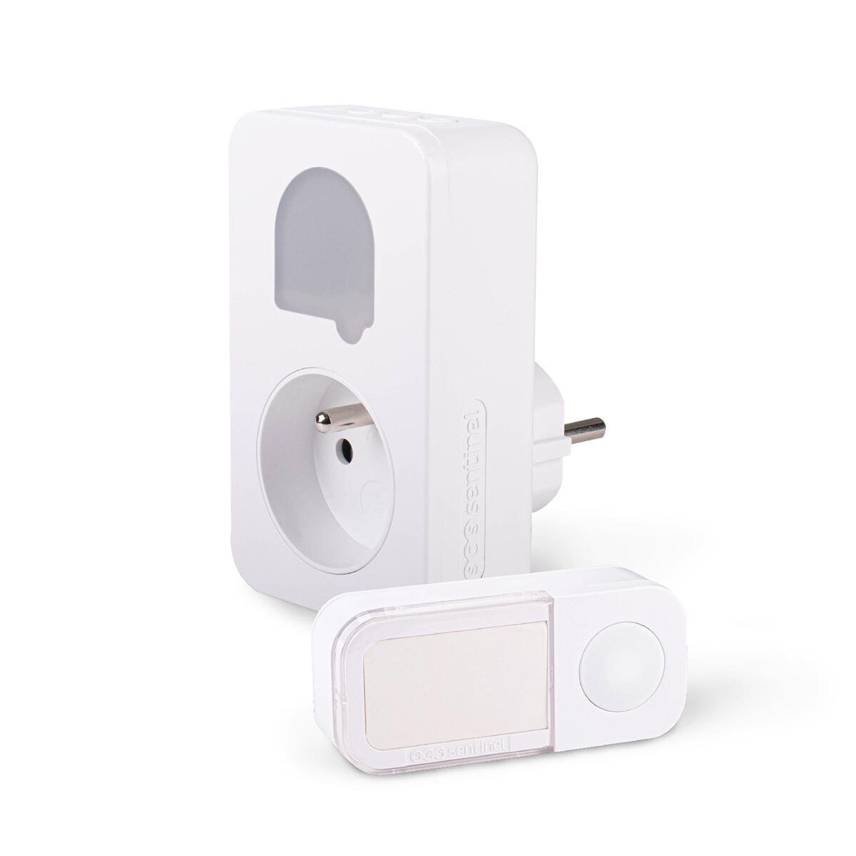 Carillon sans fil et sans pile avec prise intégrée SONE +, SCS SENTINEL ...