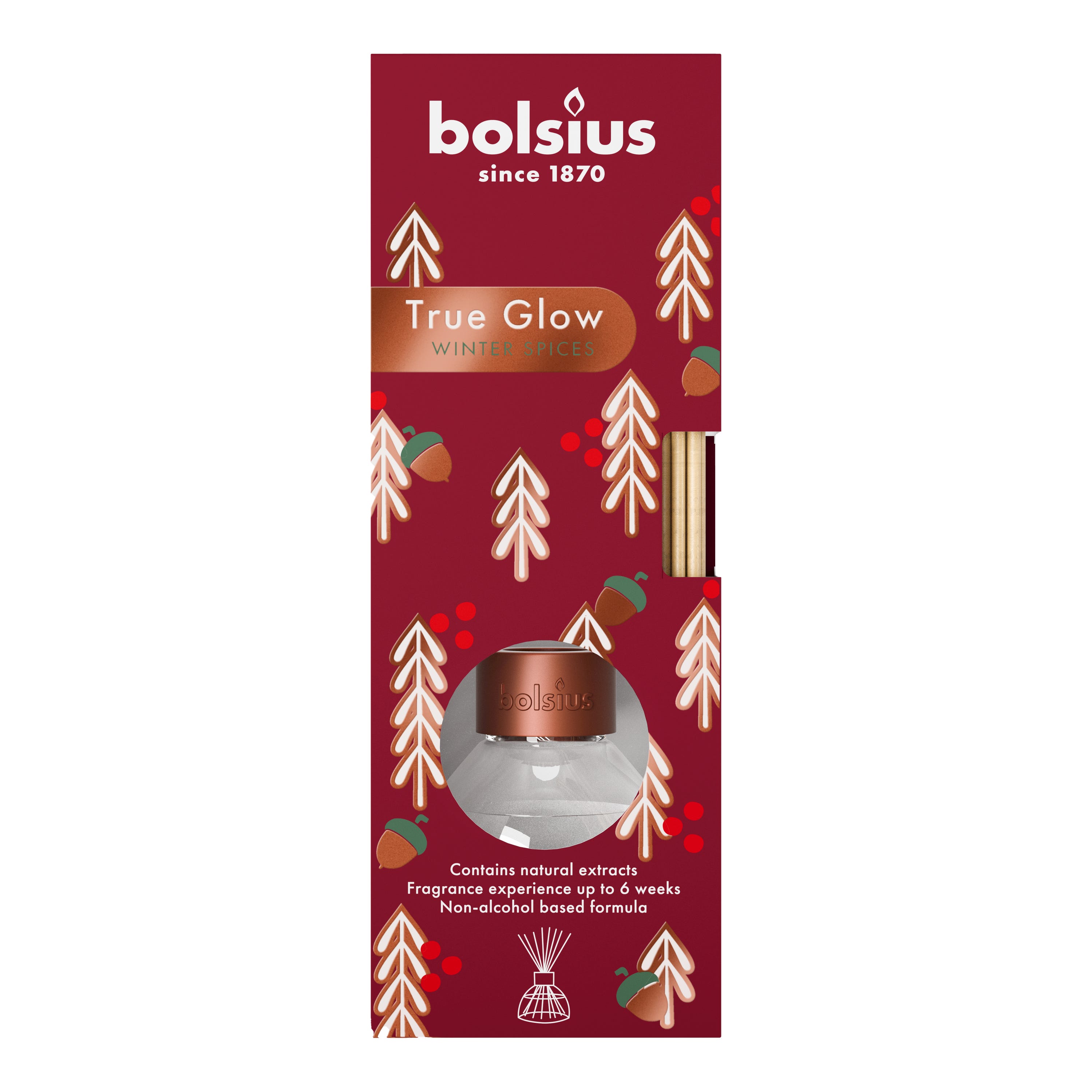 Dyfuzor zapachowy świąteczny True Glow Winter 45 ml Bolsius - Leroy Merlin Dyfuzor zapachowy świąteczny True Glow Winter 45 ml Bolsius - Leroy Merlin