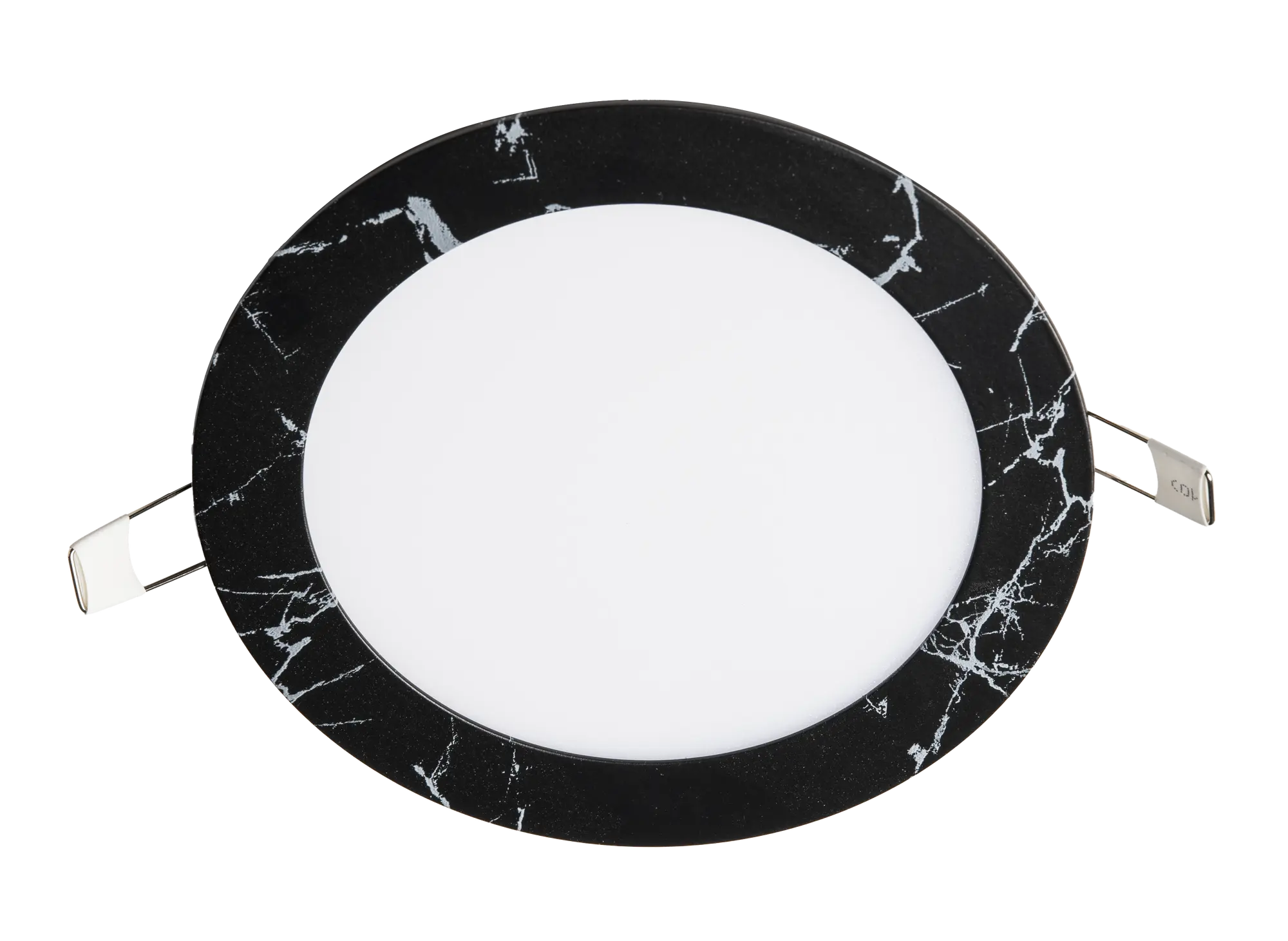 Downlight LED empotrable ALVERLAMP GROK negro redondo ø16.7 cm 1284 luz ...