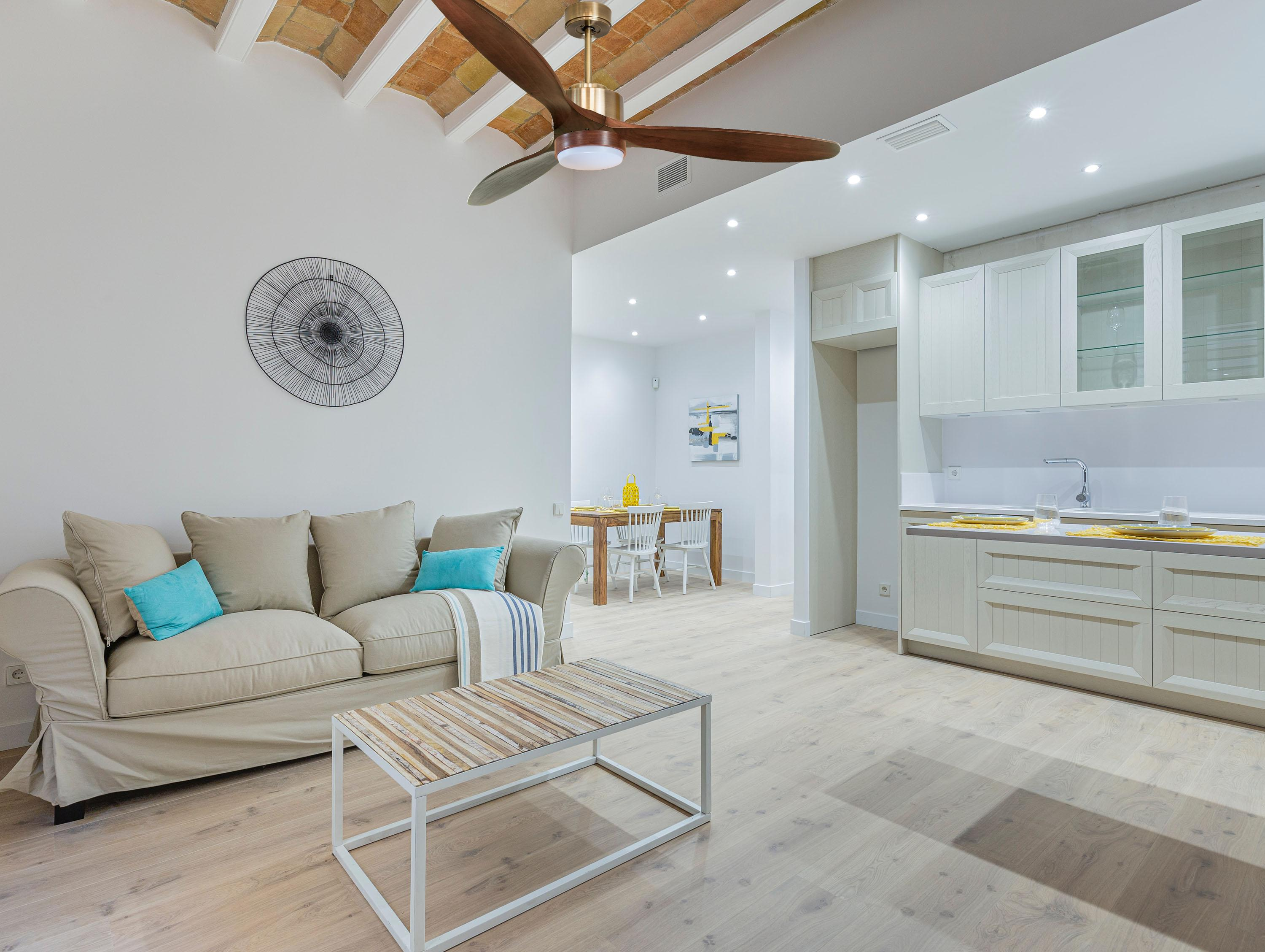 Ventilador de techo con luz motor DC Lima Klassfan marrón 166 cm ...