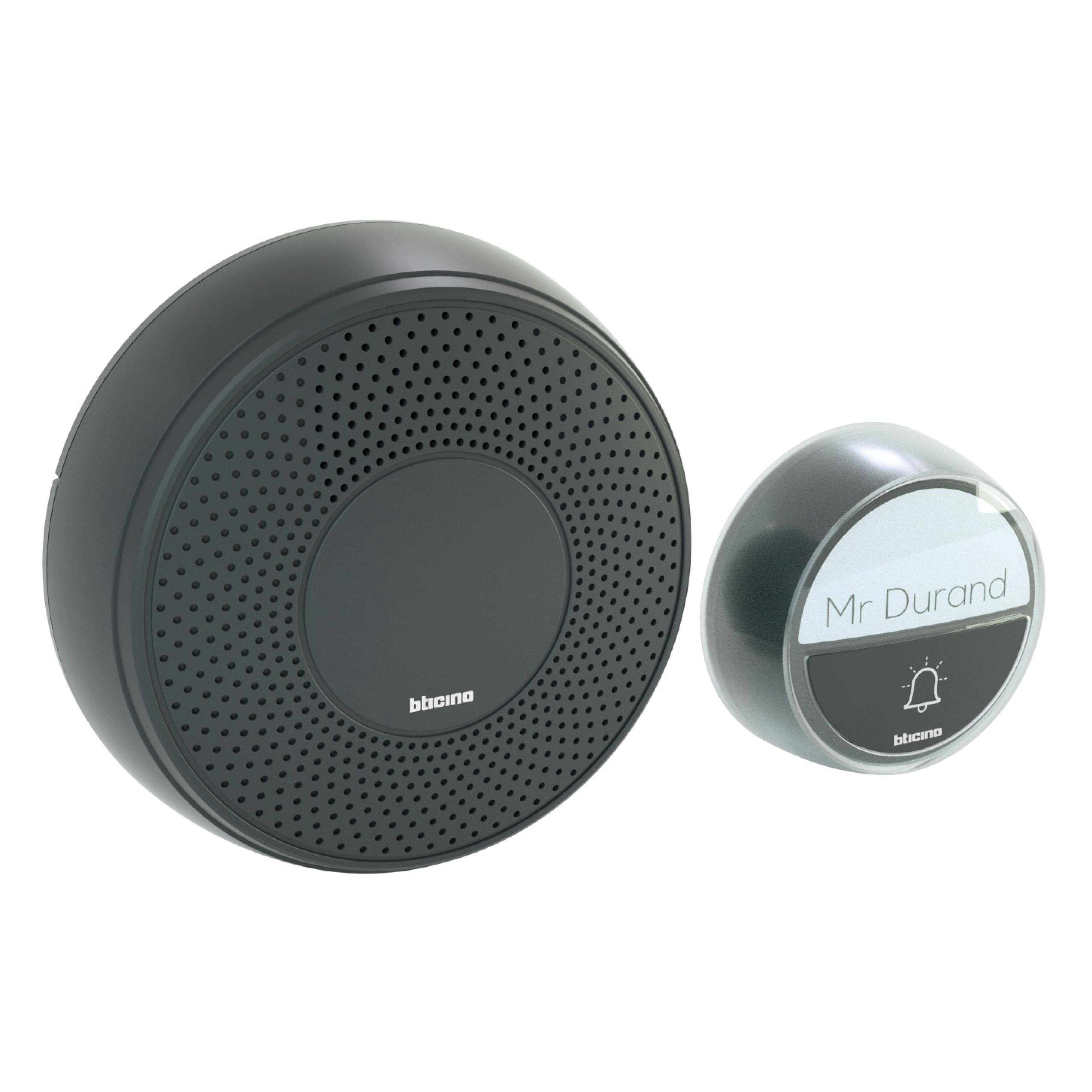 Kit campanello senza fili BTICINO comfort 393014G portata max 100 m, 65 ...