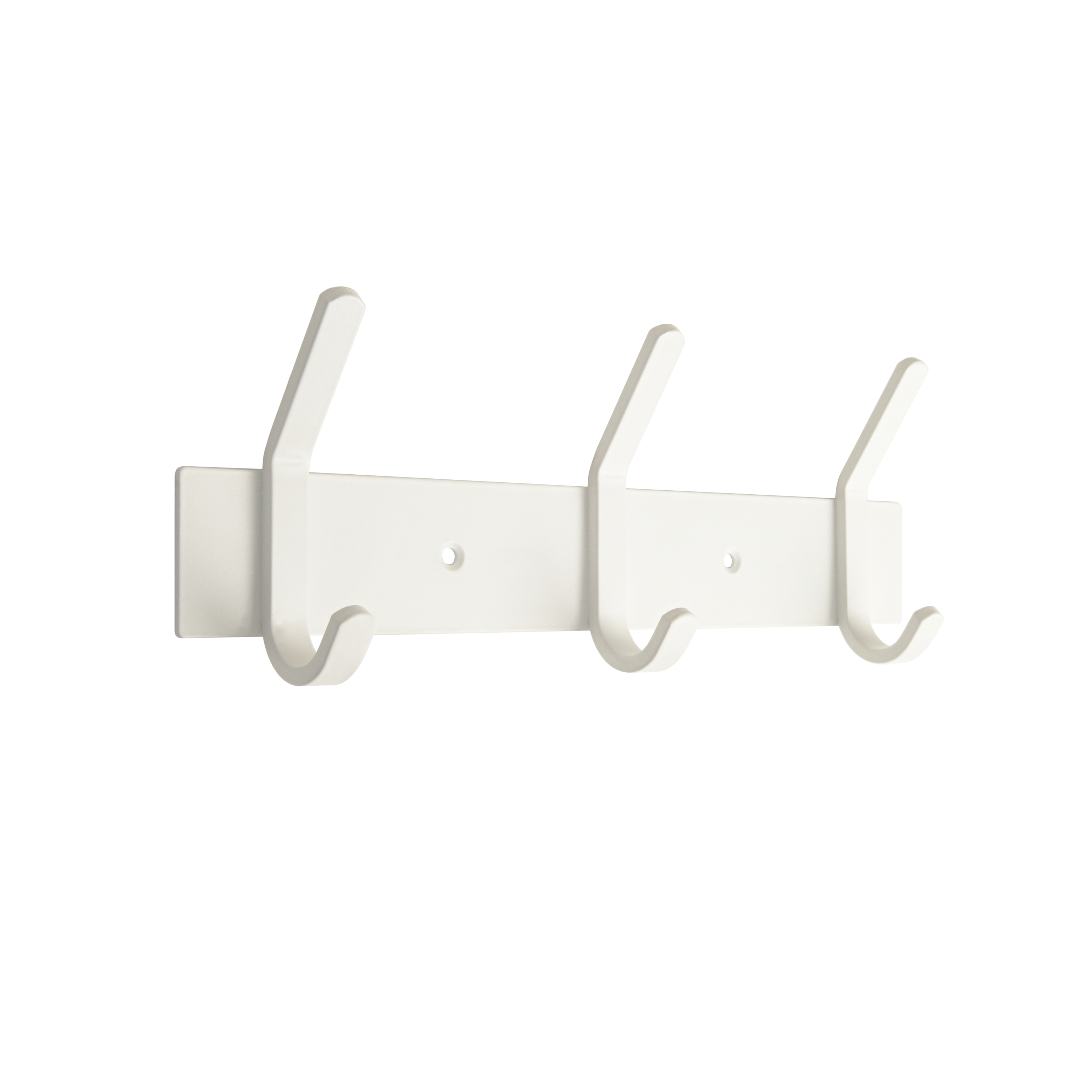 Perchero de pared SPACEO Leo blanco con 6 ganchos | Leroy Merlin