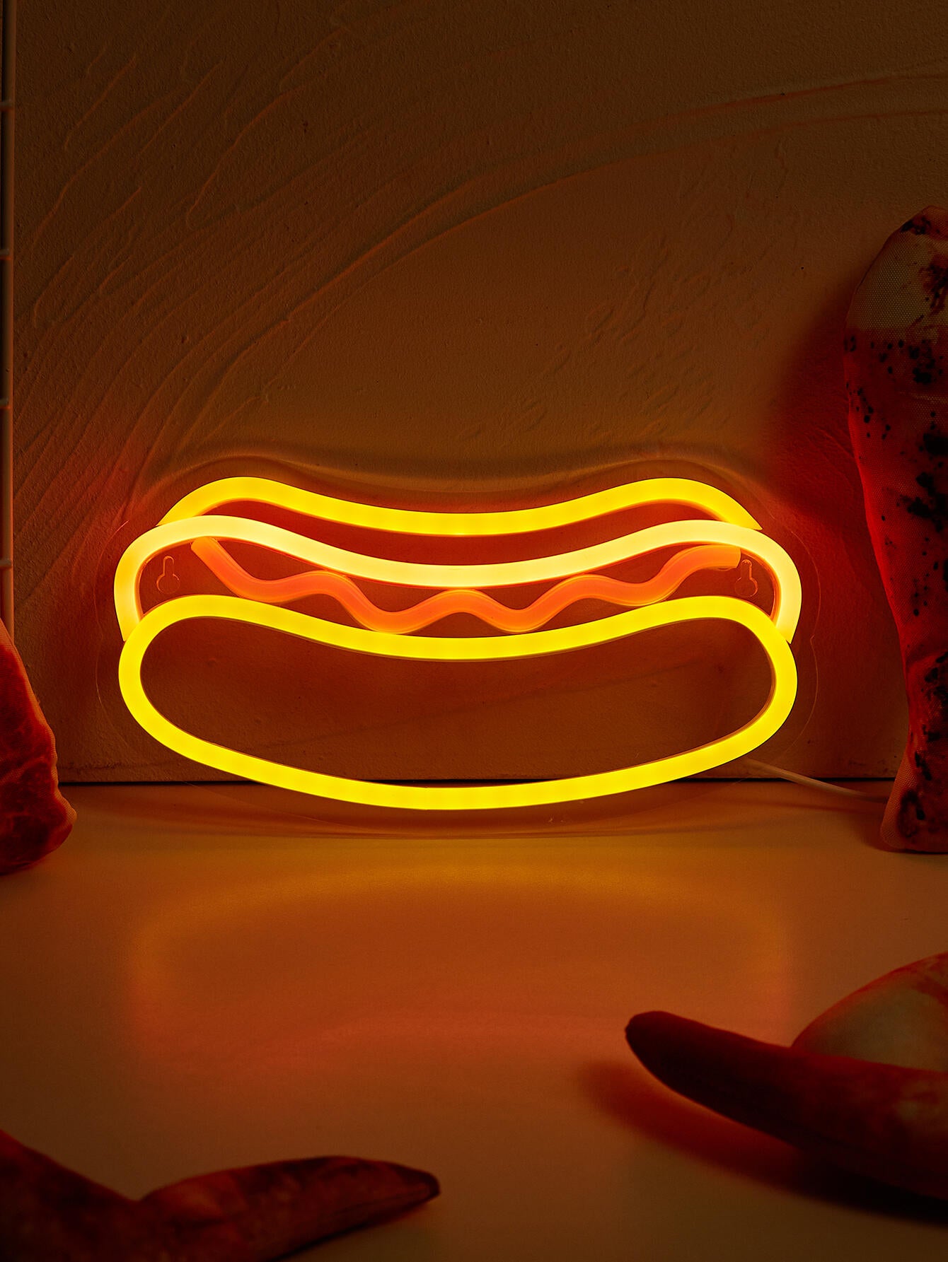 Applique LED Néon hot dog 100 lumens | Leroy Merlin