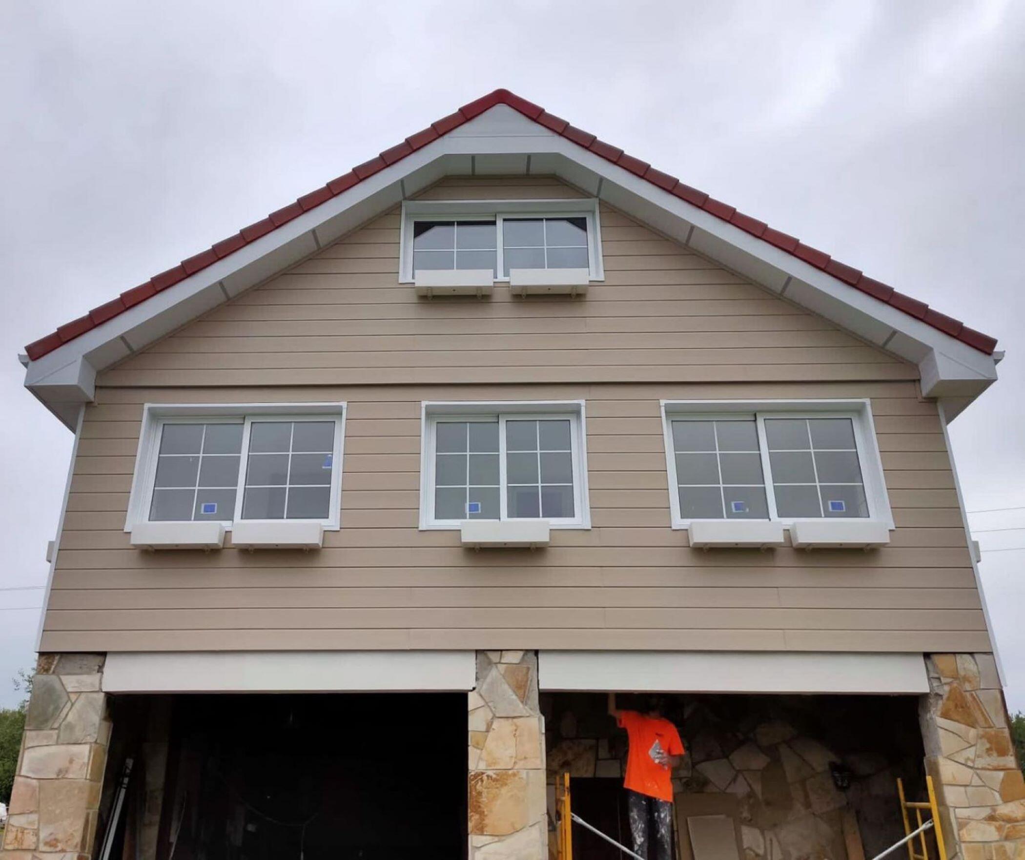 6 paneles FAZA DESIGN pvc 2.4 x 0.18 m capuccino | Leroy Merlin