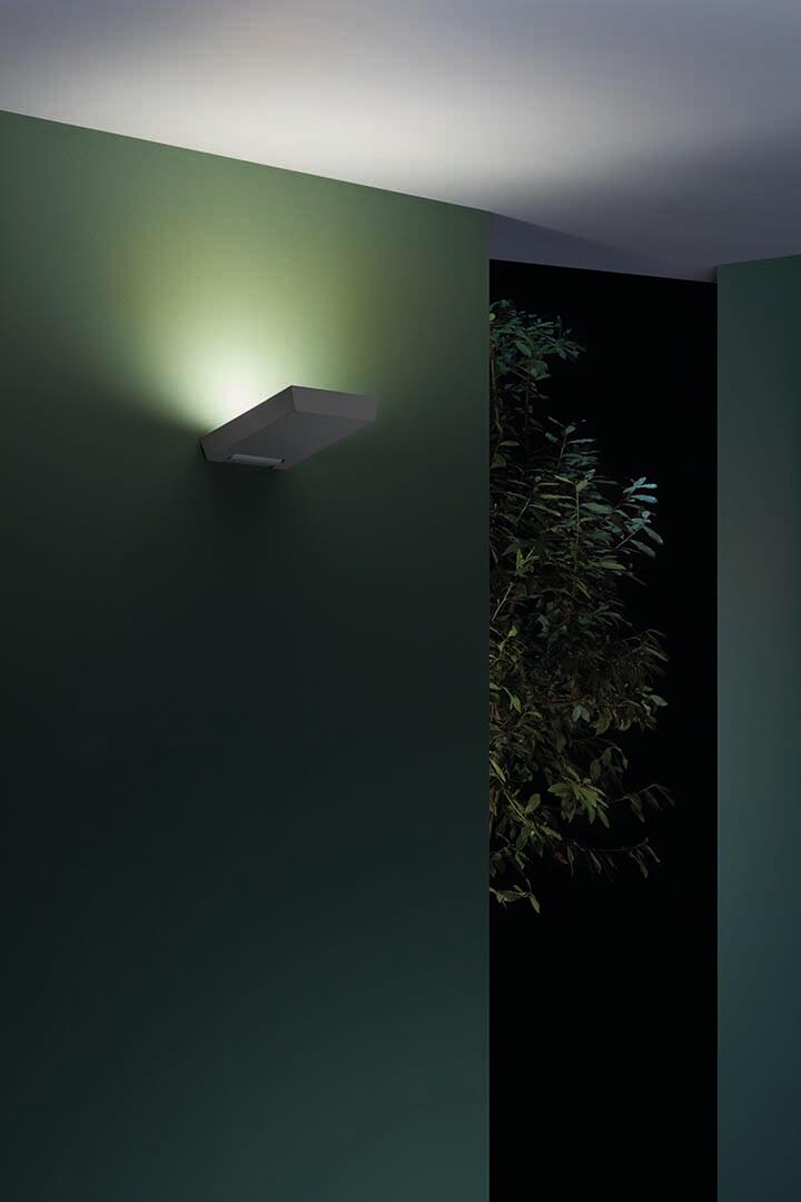 Proyector exterior BLADE SMALL de color gris | Leroy Merlin