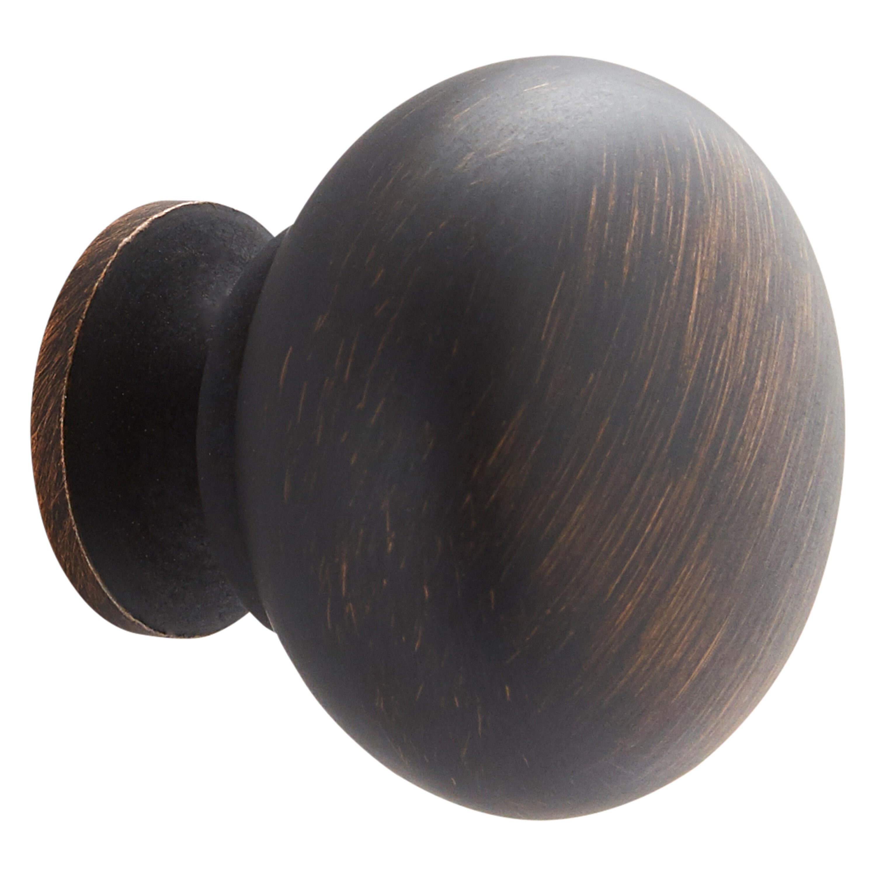 Pomolo per mobili INSPIRE sam in acciaio marrone ottonato Ø 30.5 mm ...