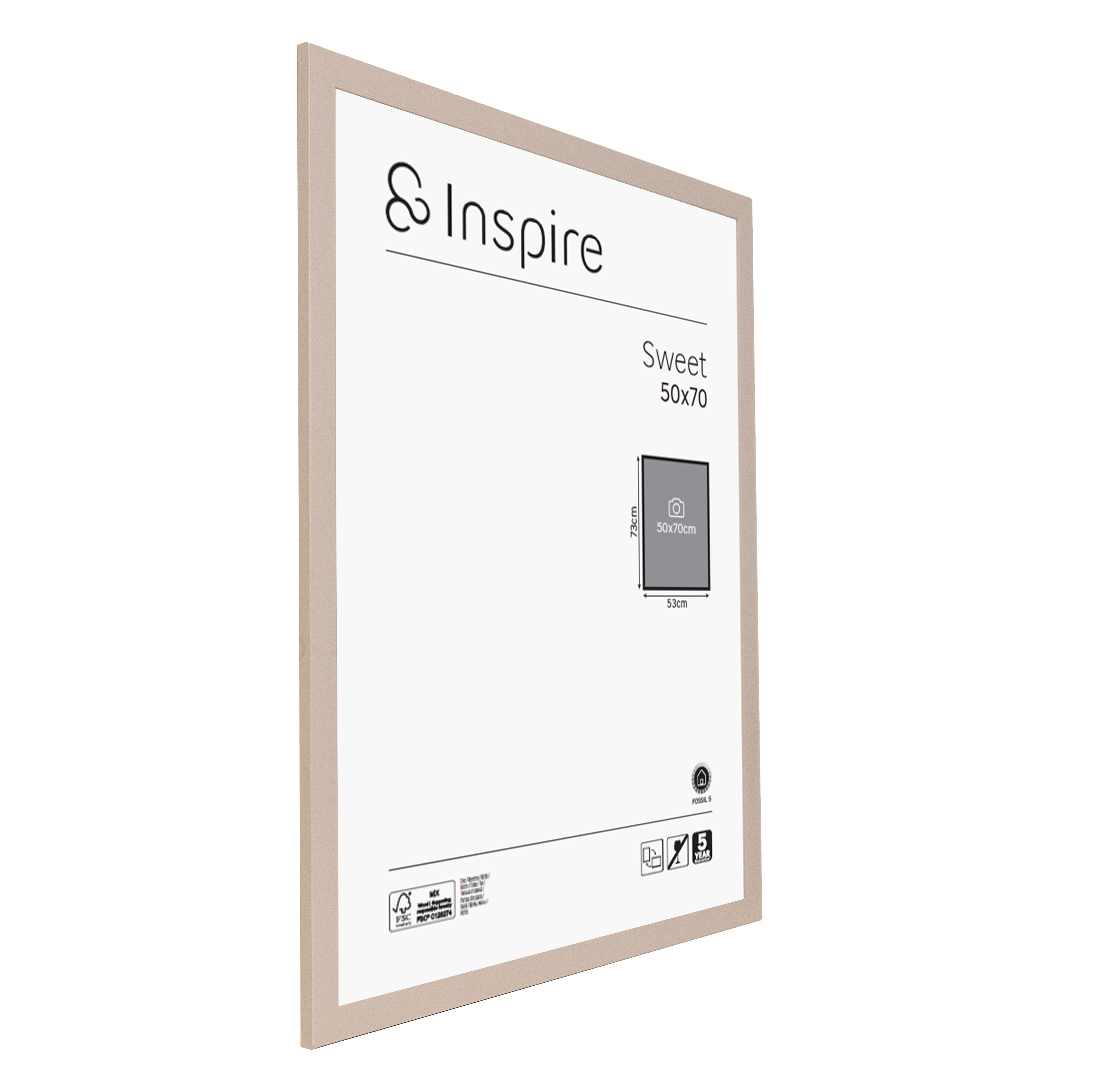 Marco Sweet Fossil topo INSPIRE 50x70cm | Leroy Merlin