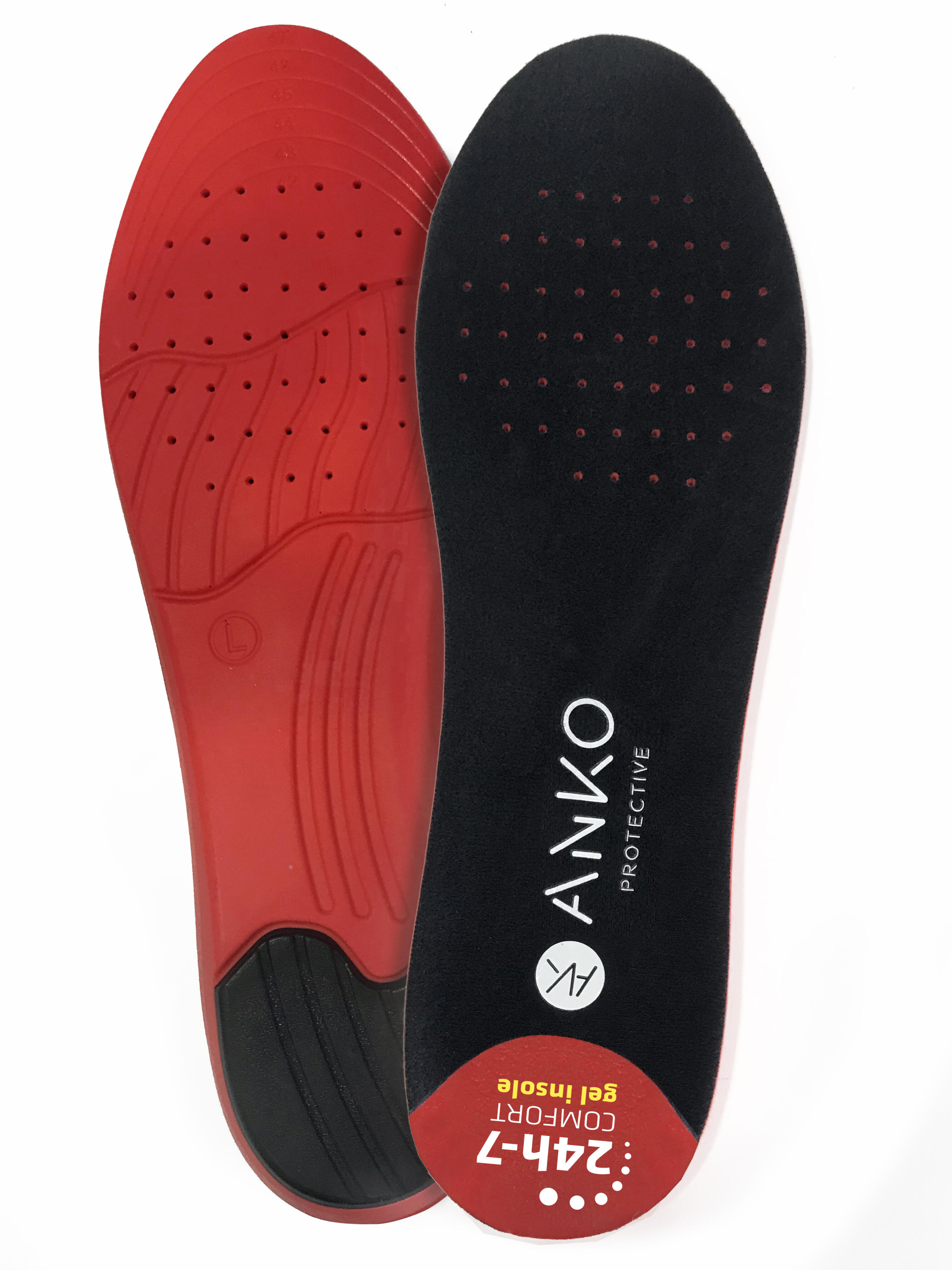 Plantilla textil + PU GEL T42 - T47 | Leroy Merlin