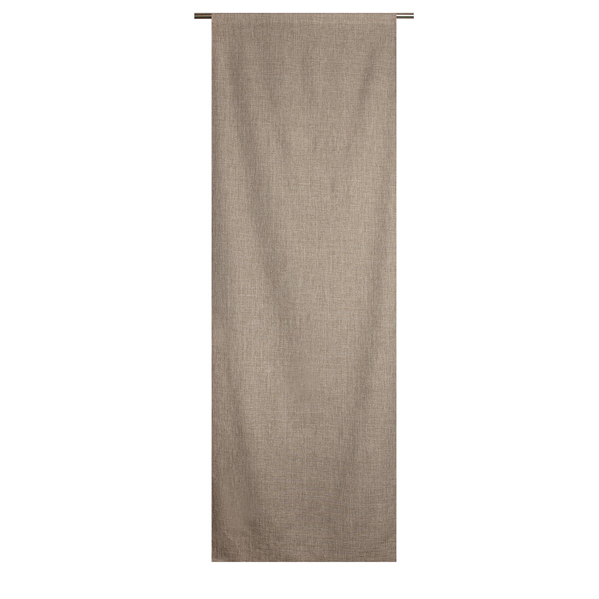 Vitrage occultant thermique, Vence, taupe H.210 x l.70 cm | Leroy Merlin