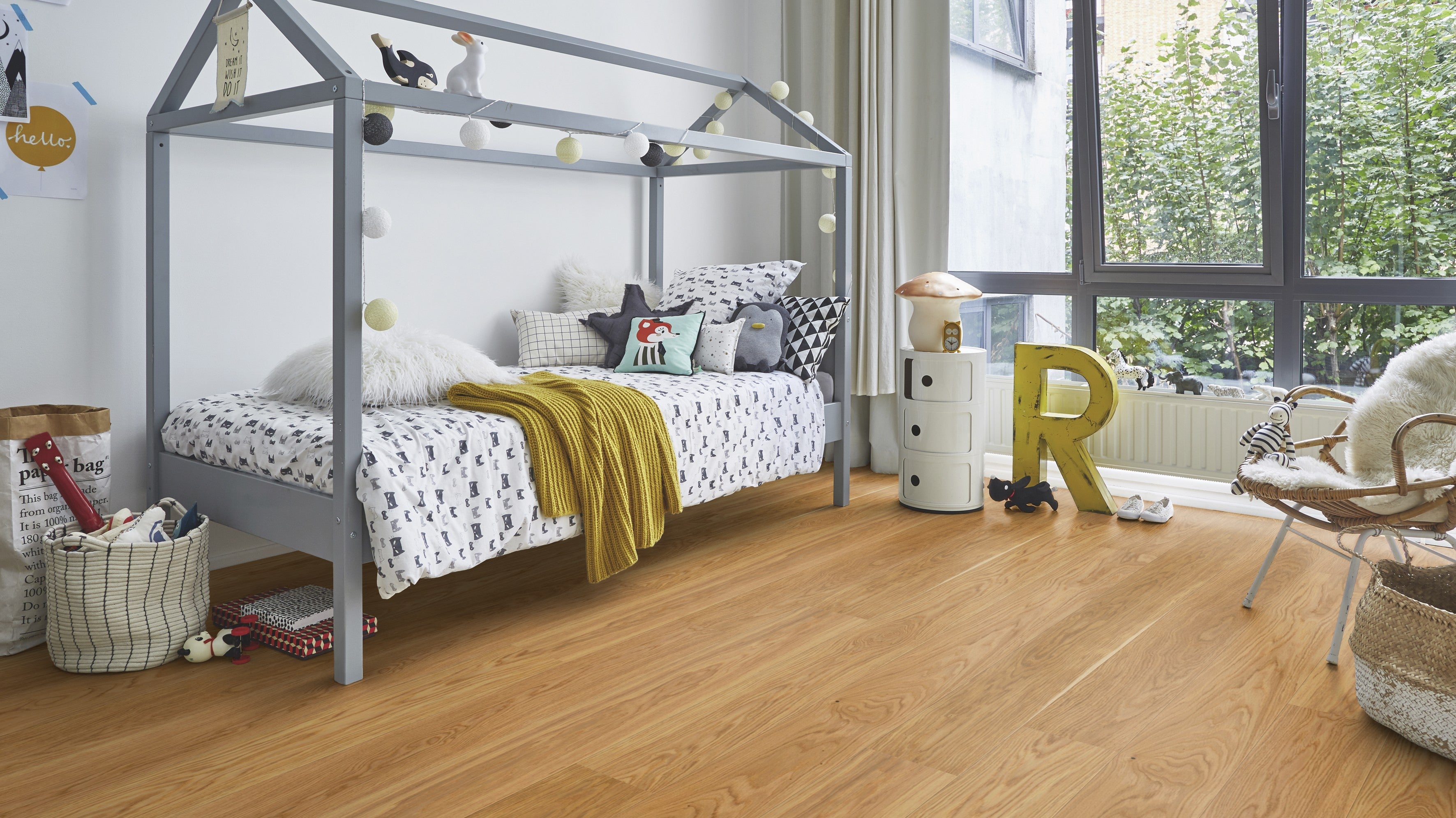 Parquet multicapa Pure roble natural mate 200x16.2 cm | Leroy Merlin