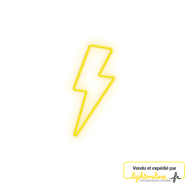 Applique, Néon Eclair, CANDYSHOCK | Leroy Merlin