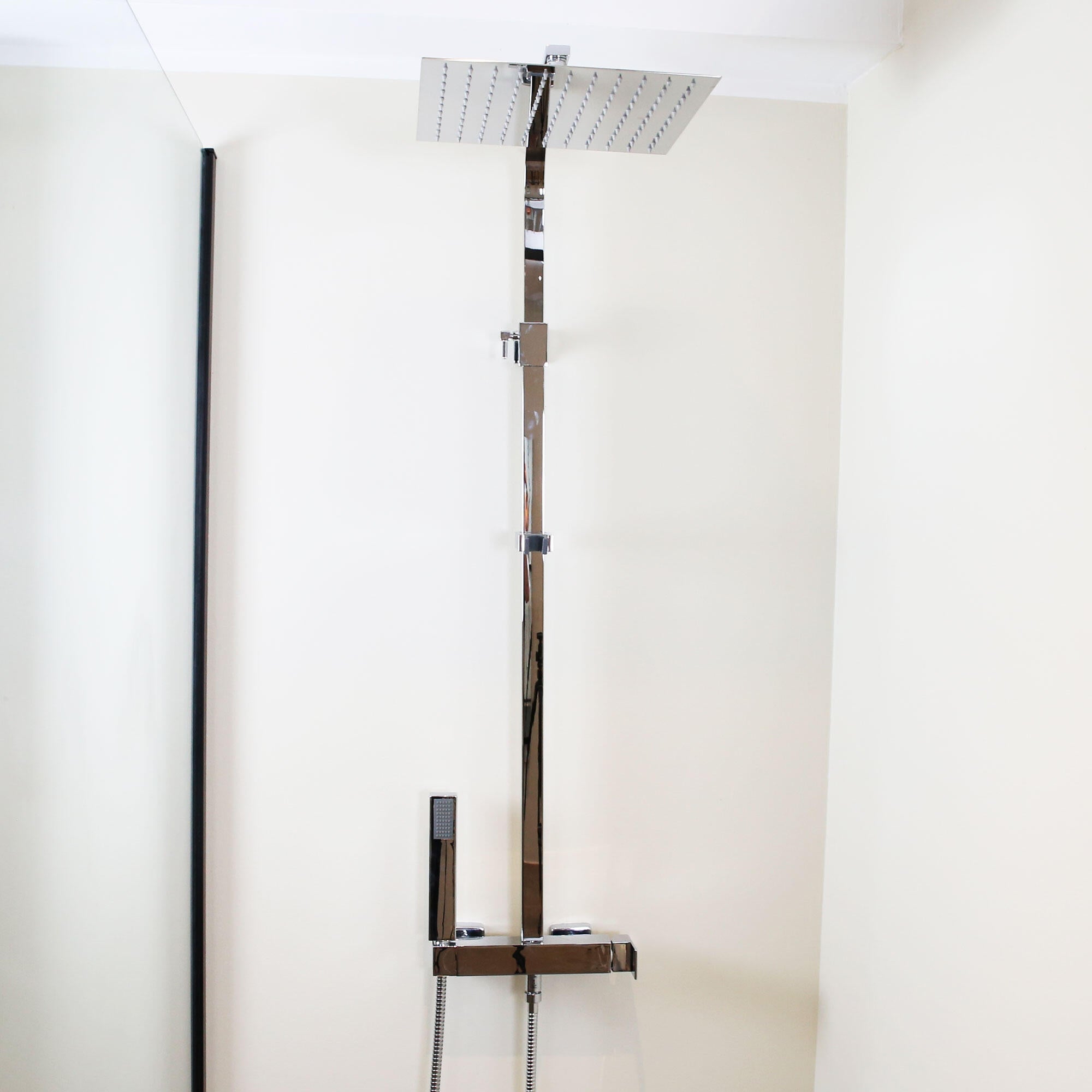 Colonne de douche mécanique, ESSEBAGNO Kiara, Chrome | Leroy Merlin