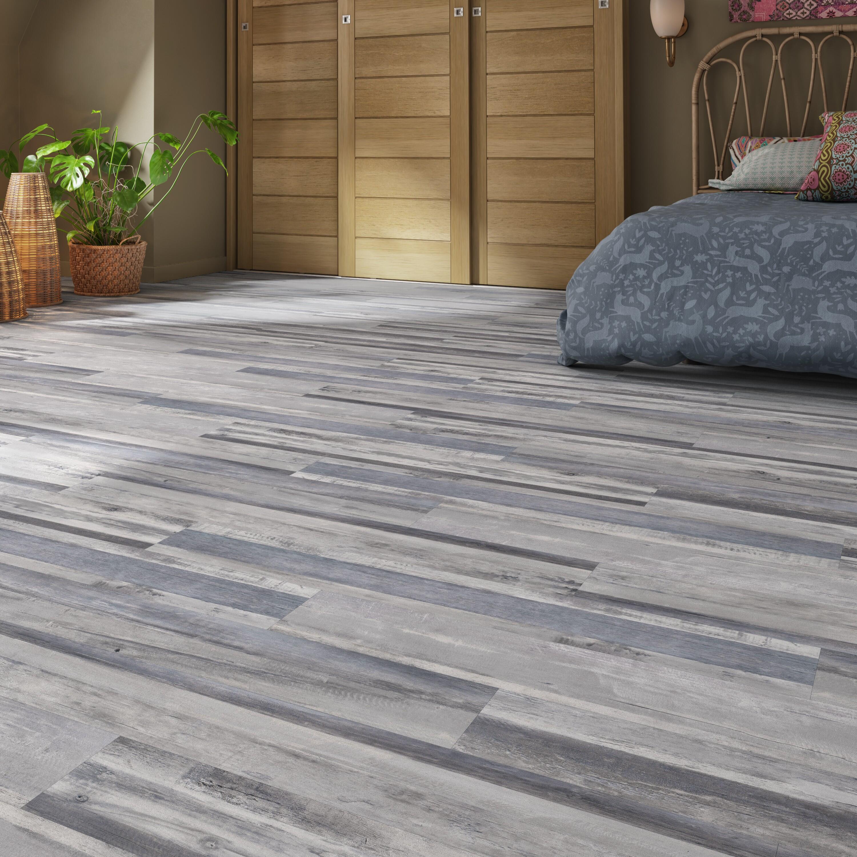 Lame PVC clipsable forte ARTENS Camden bois naturel | Leroy Merlin