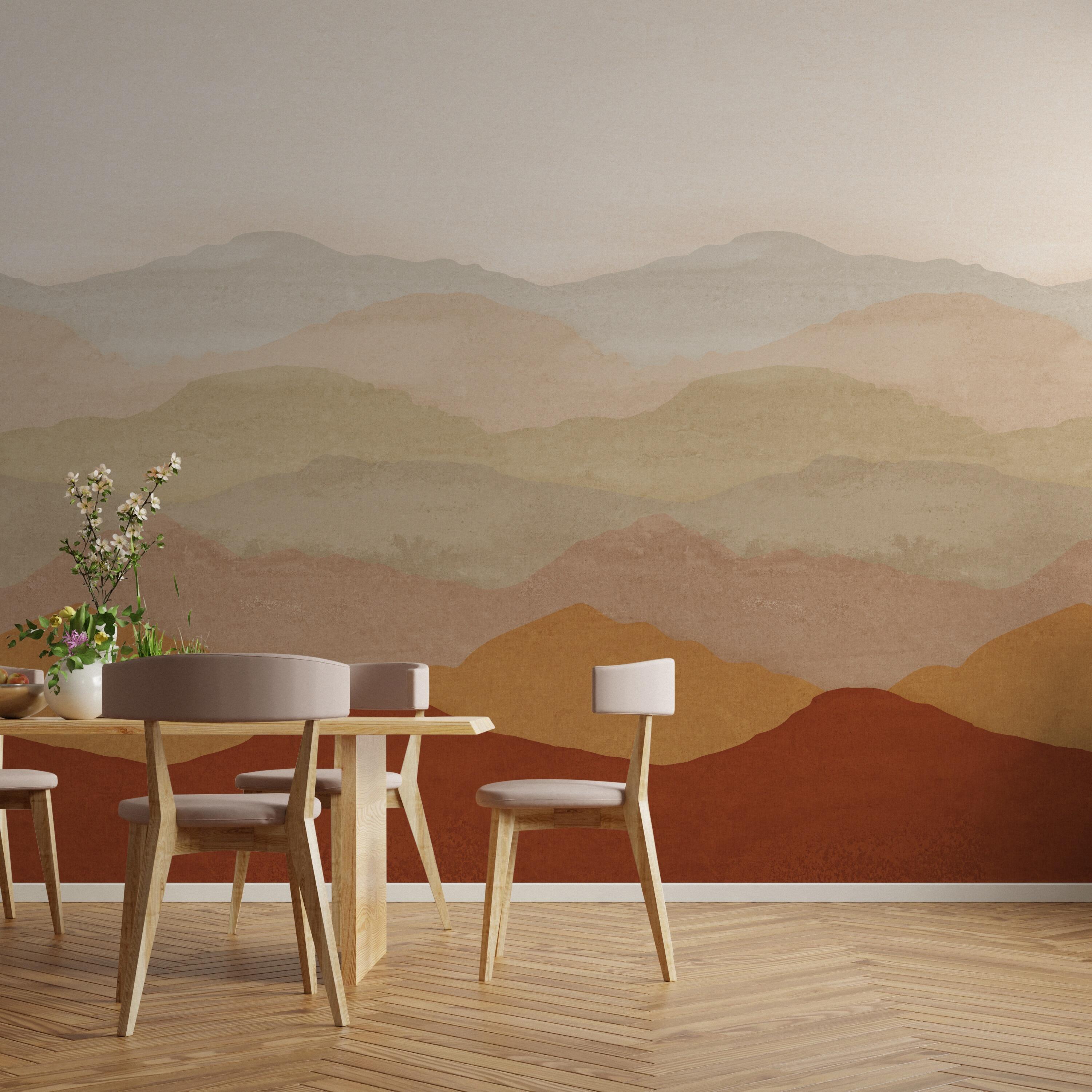 Tapeta panoramiczna Jura Terra Cotta 159 x 280 cm Inspire - Leroy Merlin