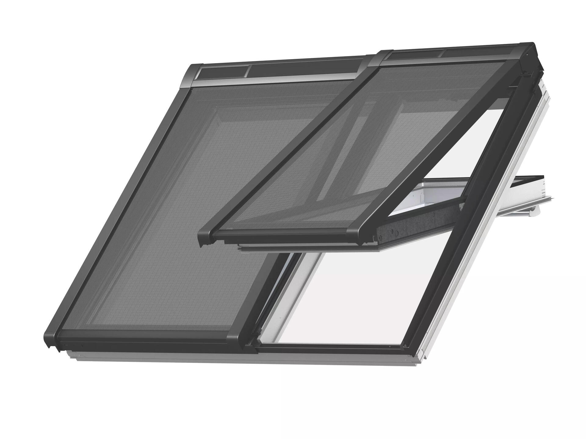 Store extérieur verrière VELUX anti chaleur solaire noir MSLS MMK08 ...
