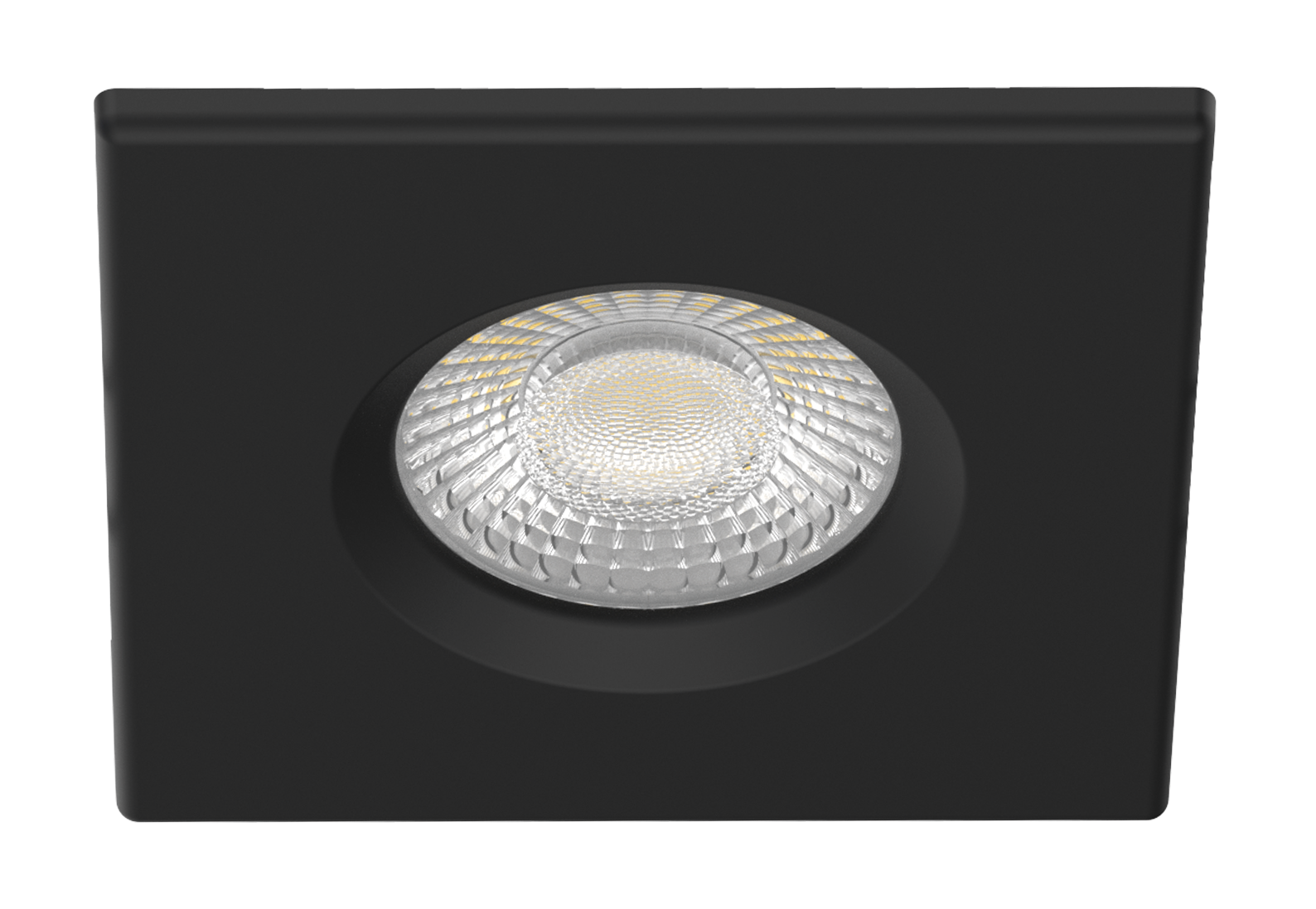 Spot LED encastré salle de bain Tyrion IP65, blanc chaud/neutre, carré ...