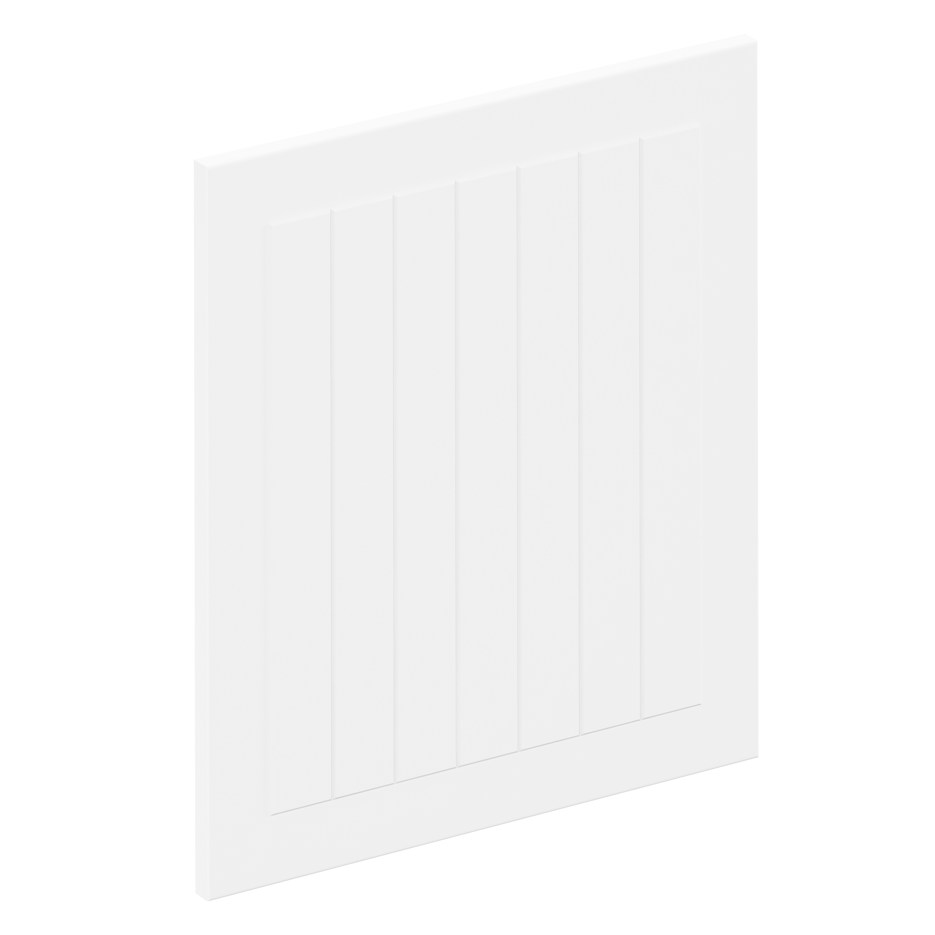 Porte de cuisine Toscane blanc mat H.50.9 x l.44.7 cm | Leroy Merlin