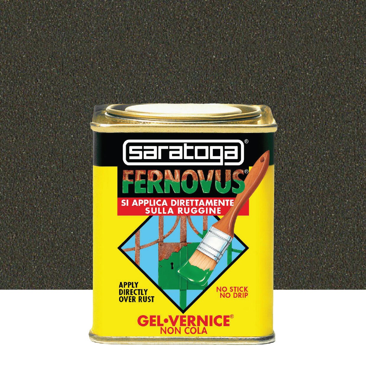 Vernice da esterno antiruggine per ferro SARATOGA Fernovus grigio ...