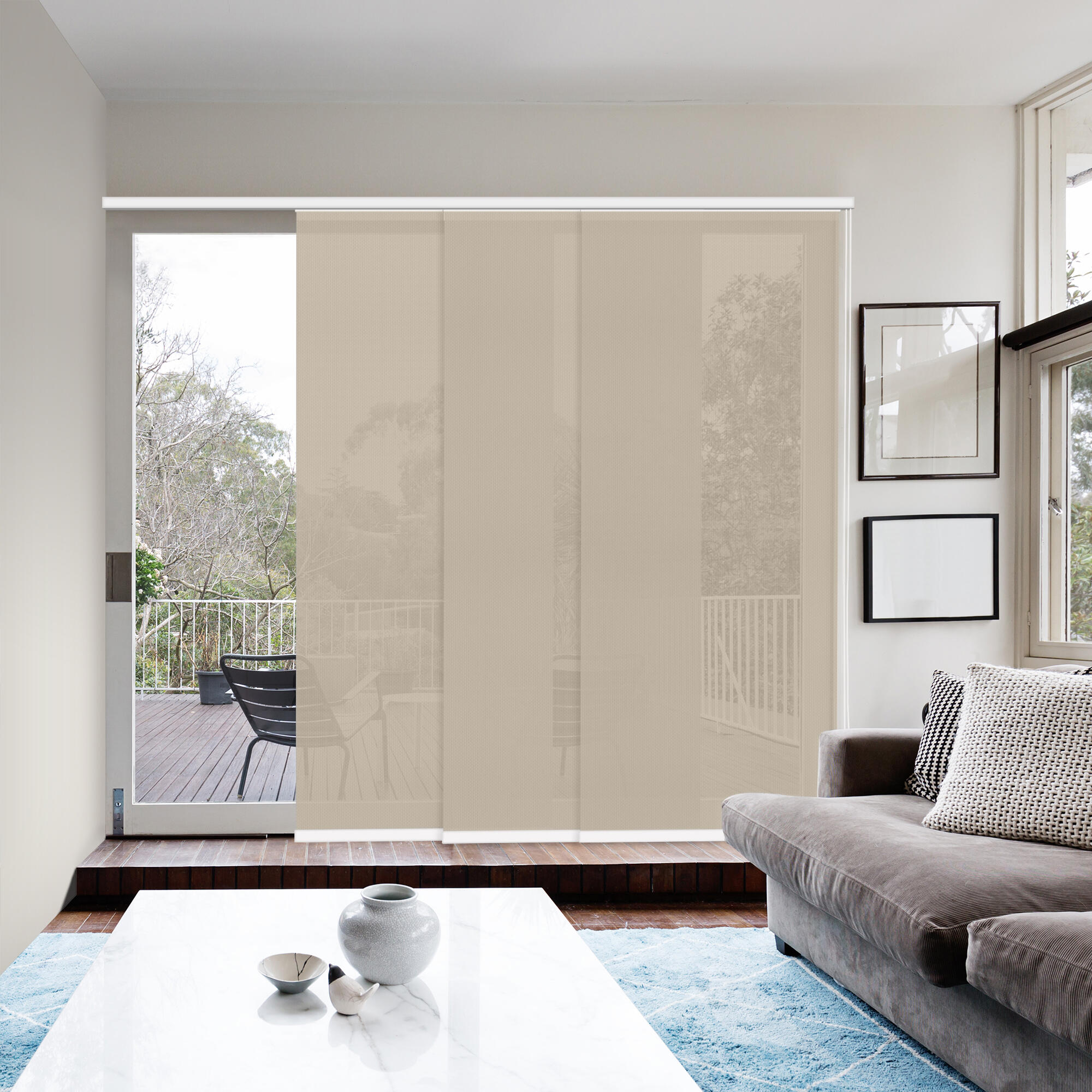 Kit panel japonés SCREEN BEIGE 144x270 cm | Leroy Merlin