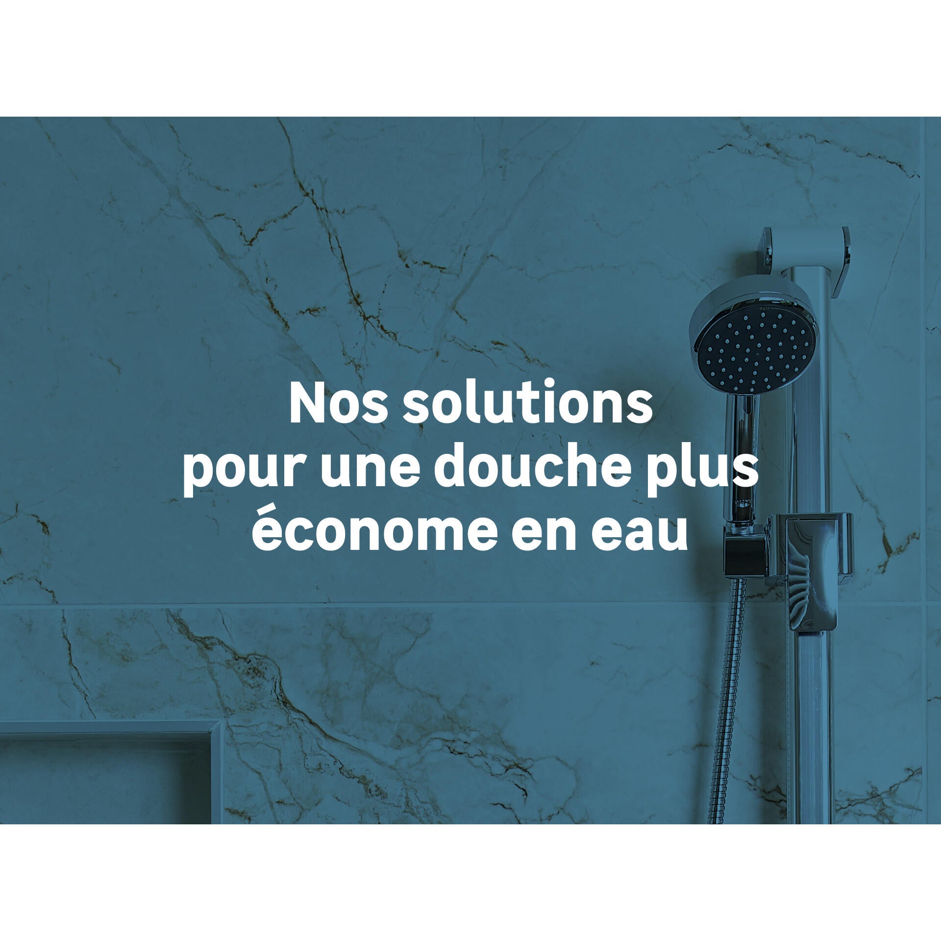 Nos solutions pour une douche plus économe en eau | Leroy Merlin