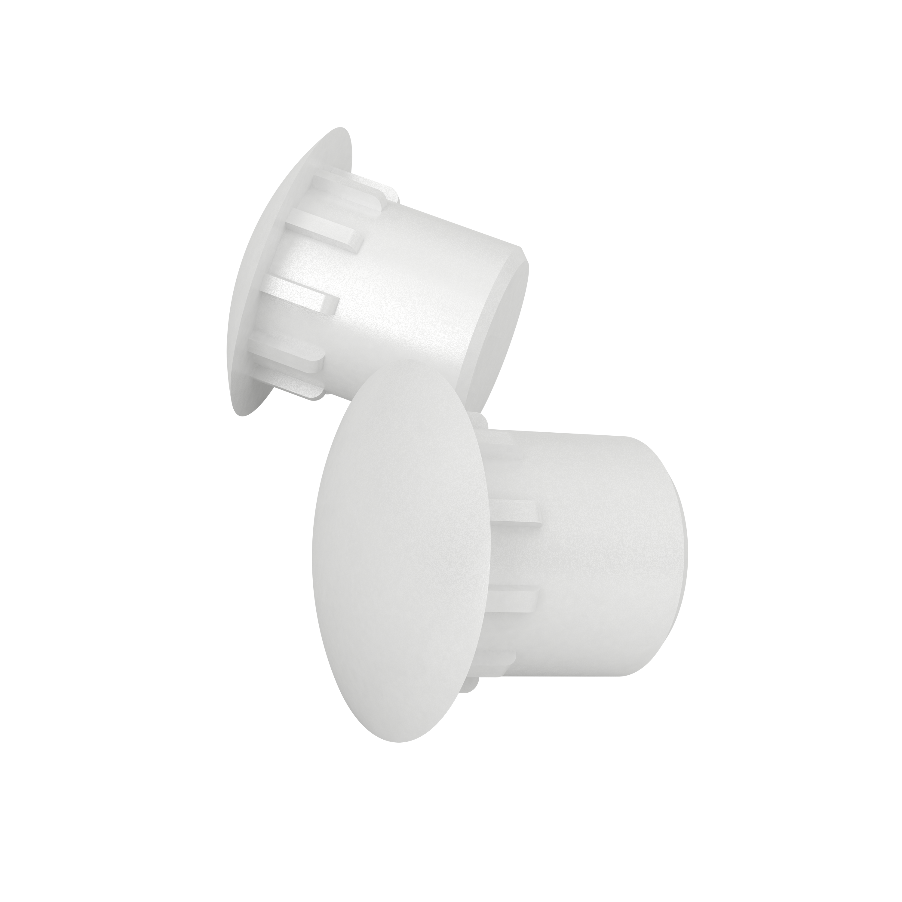 Lot de 120 caches-trou pvc rond blanc FINSA | Leroy Merlin