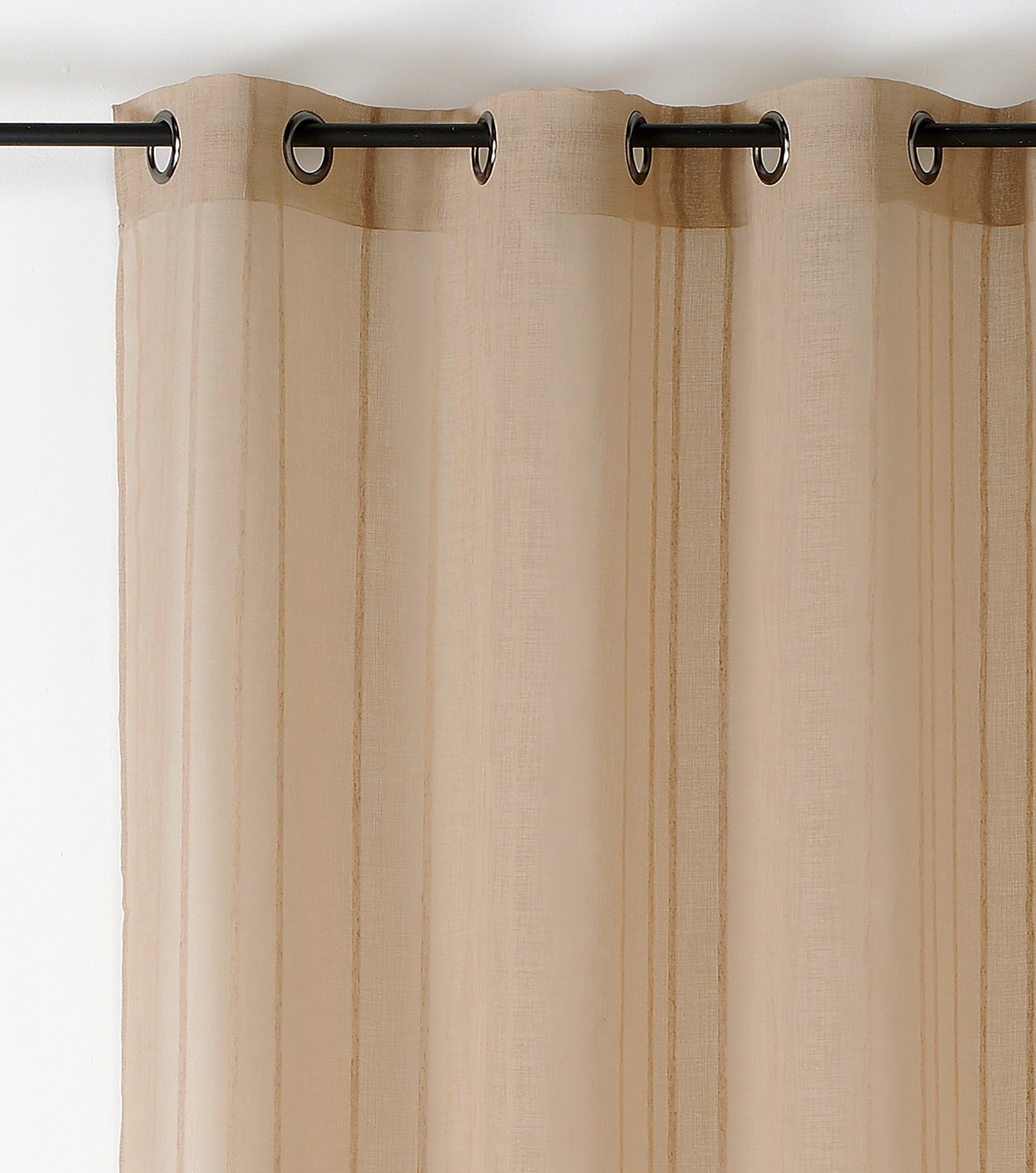 Voilage tamisant, Betty, beige H.280 x l.145 cm | Leroy Merlin