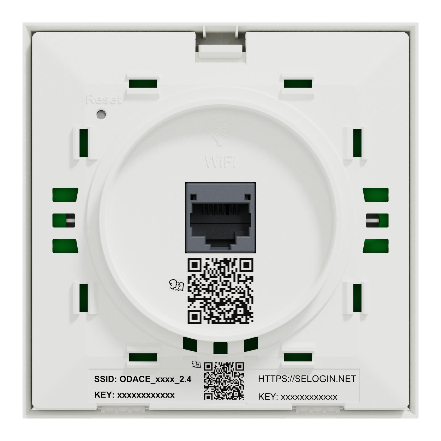 Prise RJ45 Wifi bi-bande 1 Gb/s Odace Resi9 Connect, SCHNEIDER ELECTRIC, blanc | Leroy Merlin
