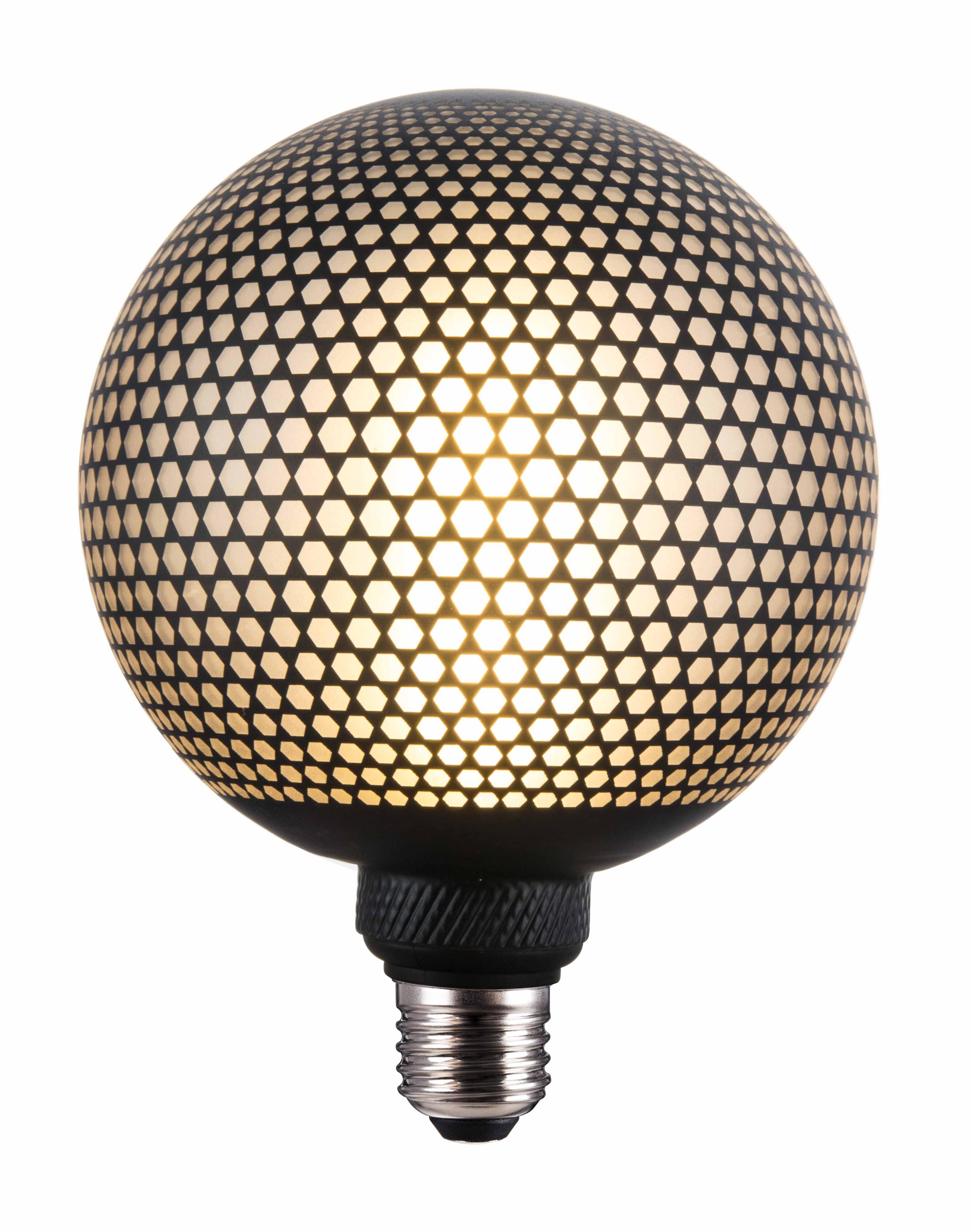 Ampoule led décorative, globe 125mm, E27, 170lm, blanc très chaud ...