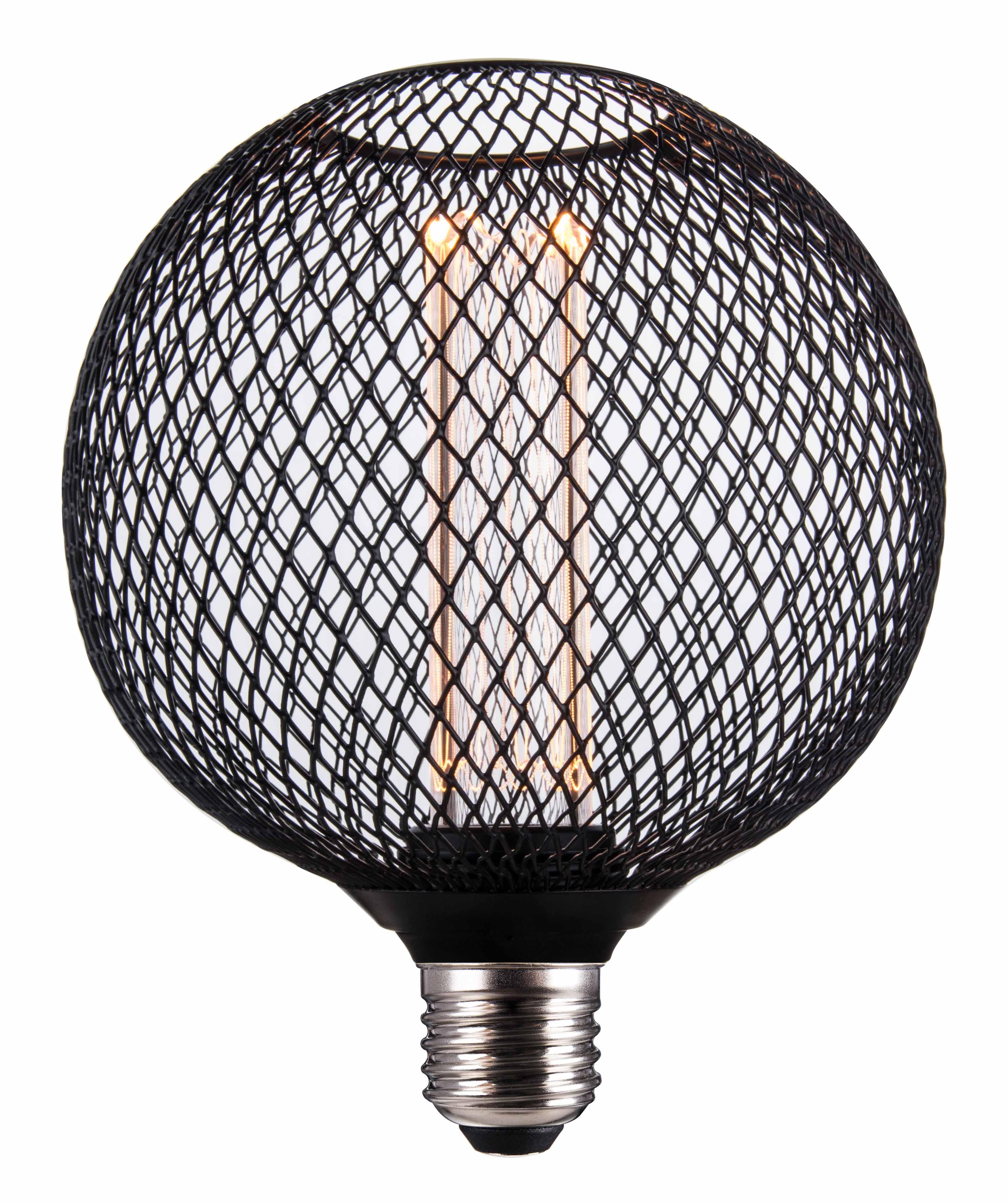 Ampoule led décorative, globe 125mm, E27, 140lm, blanc très chaud ...