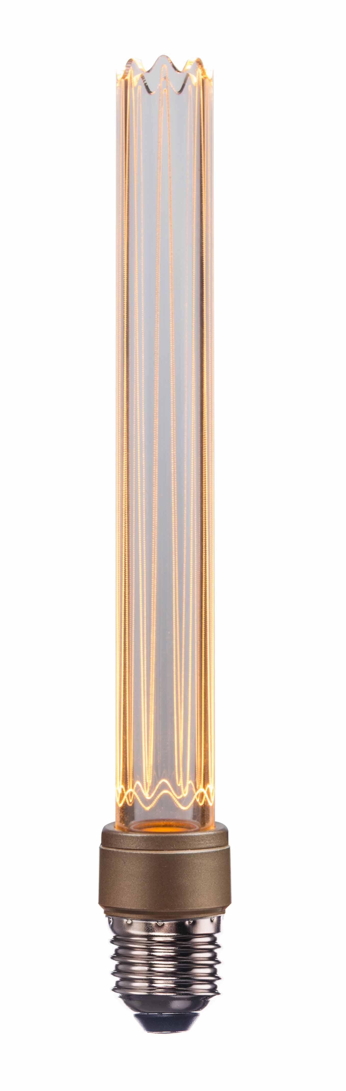 Ampoule led décorative, tube E27, 180lm, blanc très chaud, SAMPA HELIOS ...