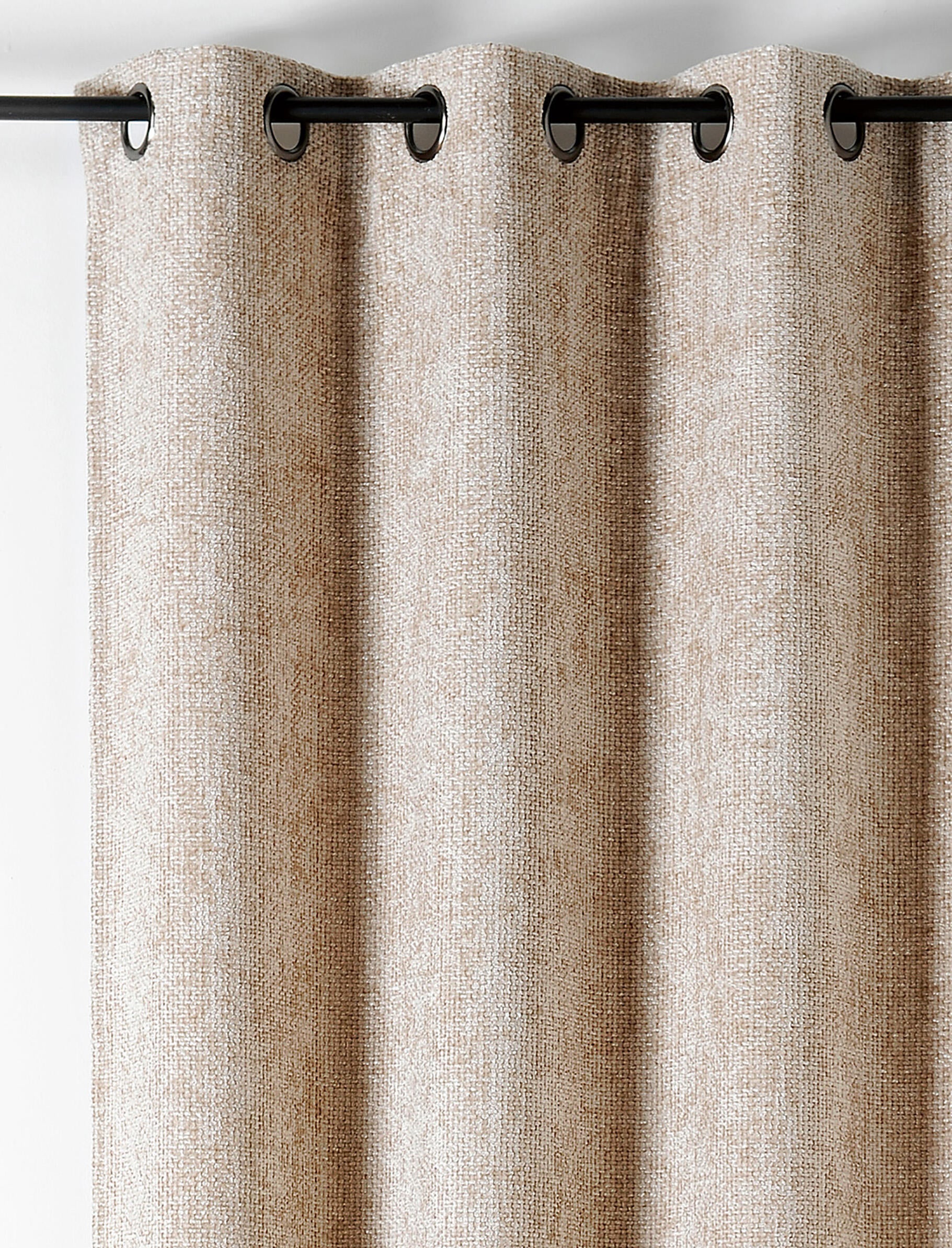 Rideau tamisant, Aspen, beige H.250 x l.135 cm | Leroy Merlin