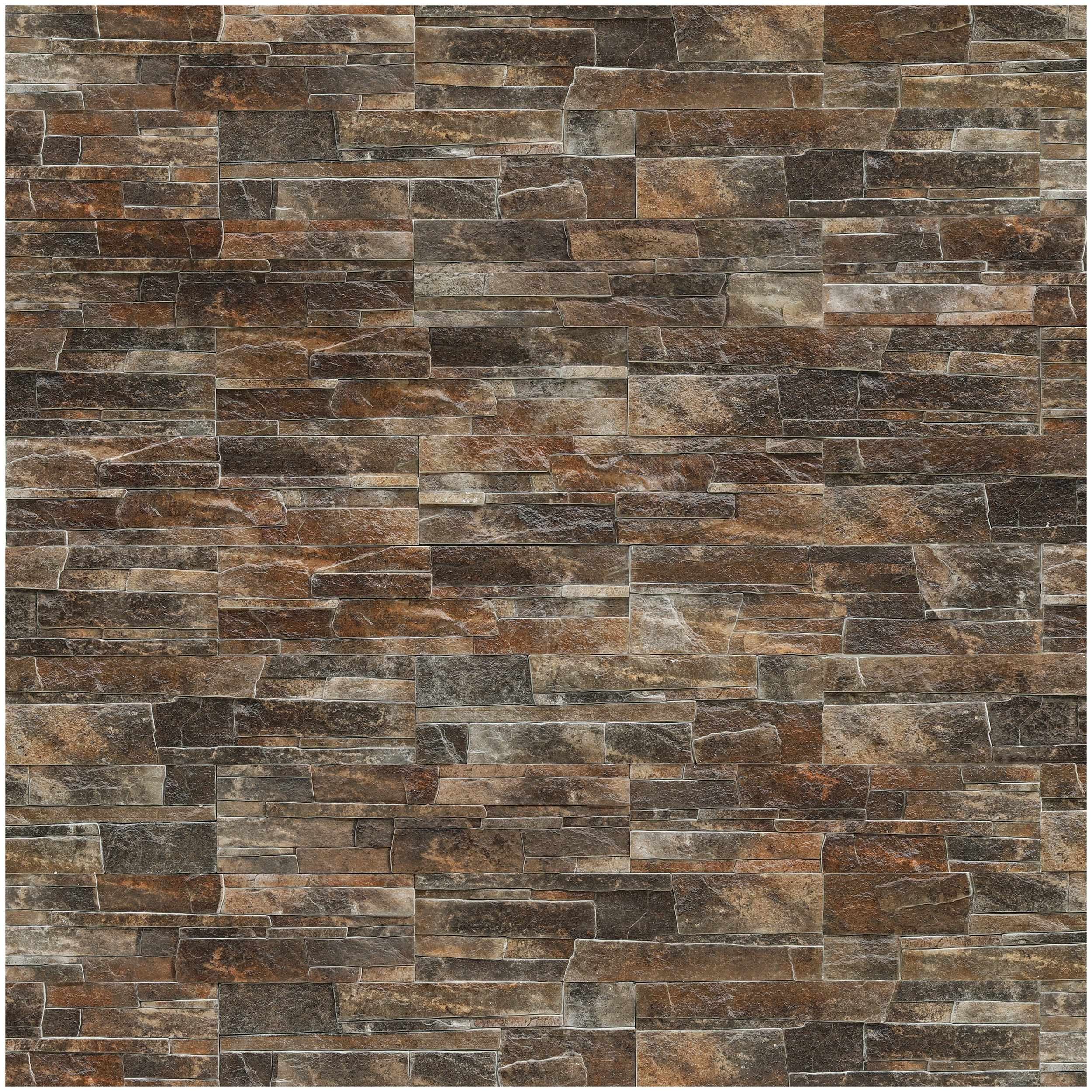 Kamień betonowy elewacyjny Lazzaro Brown Max-Stone - Leroy Merlin