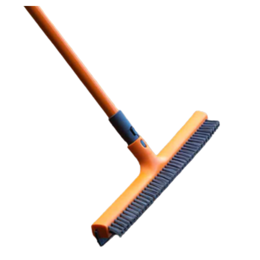 Balai 2 en 1 raclette + brosse dure | Leroy Merlin