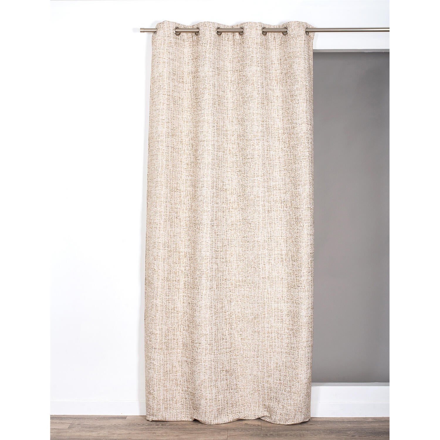 Rideau tamisant, Artemis, beige H.260 x l.135 cm | Leroy Merlin