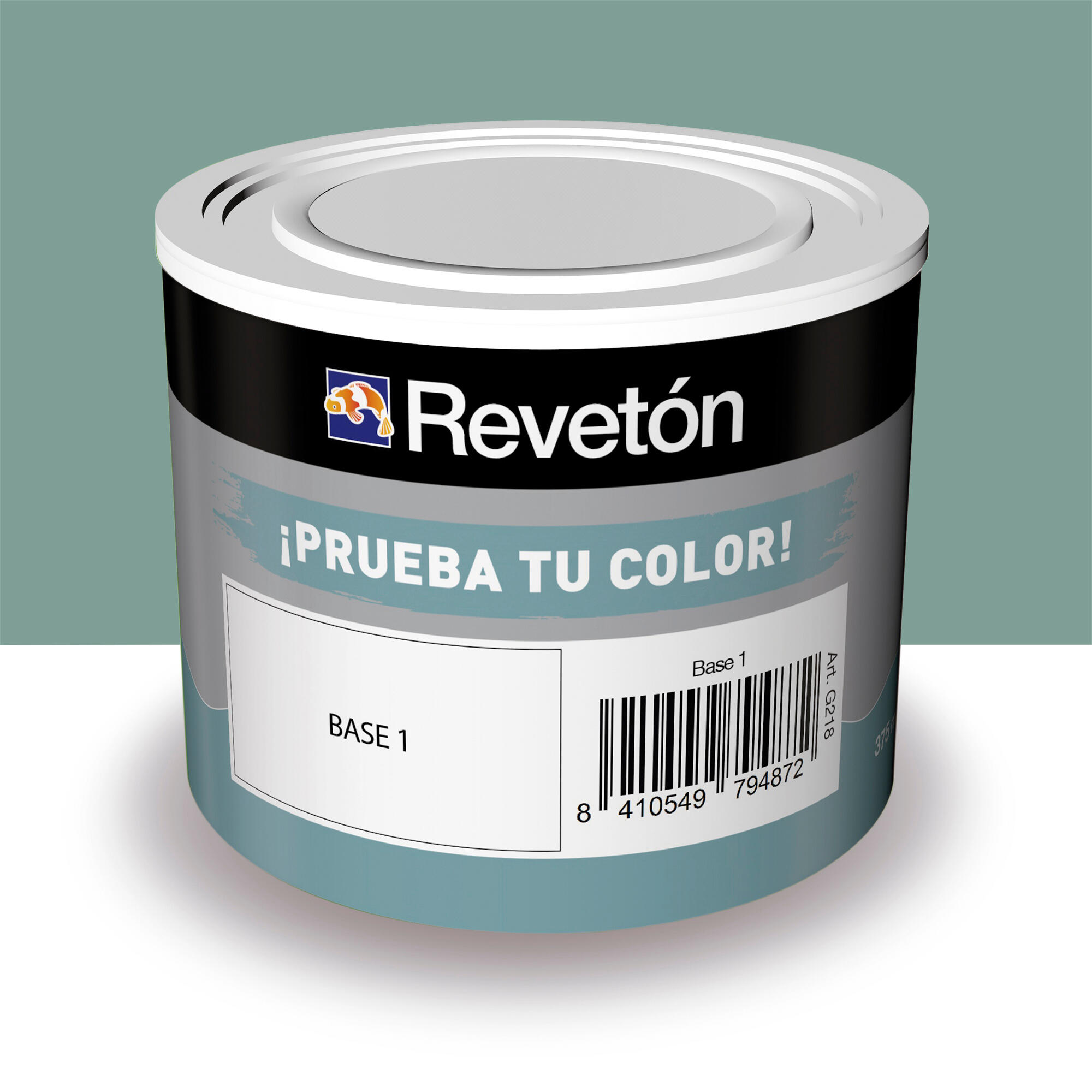 Tester de pintura Color a tu gusto REVETÓN color verde laurel intenso ...