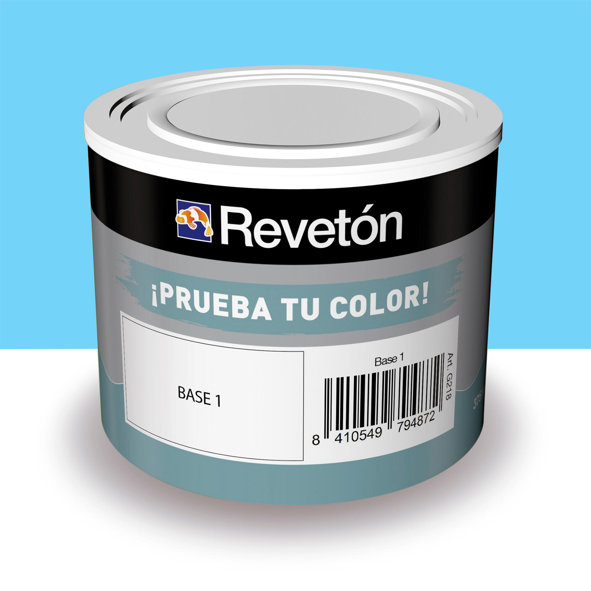 Tester de pintura mate 0.375L 0540-r90b azul cielo luminoso | Leroy Merlin