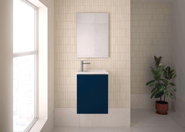 Meuble lave-mains bleu au meilleur prix | Leroy Merlin