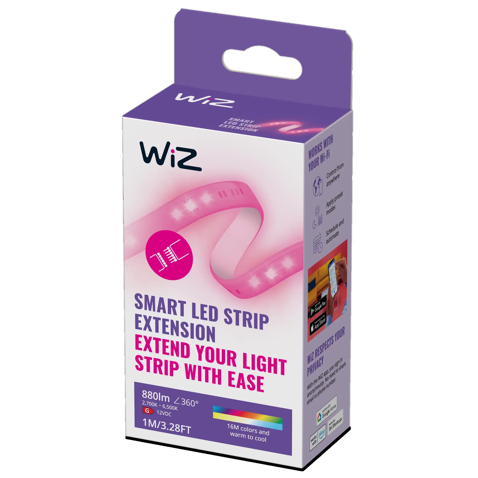 Striscia led Wi-Fi BLE LED strip 1M 880lm ext EU 1m luce rgb ...