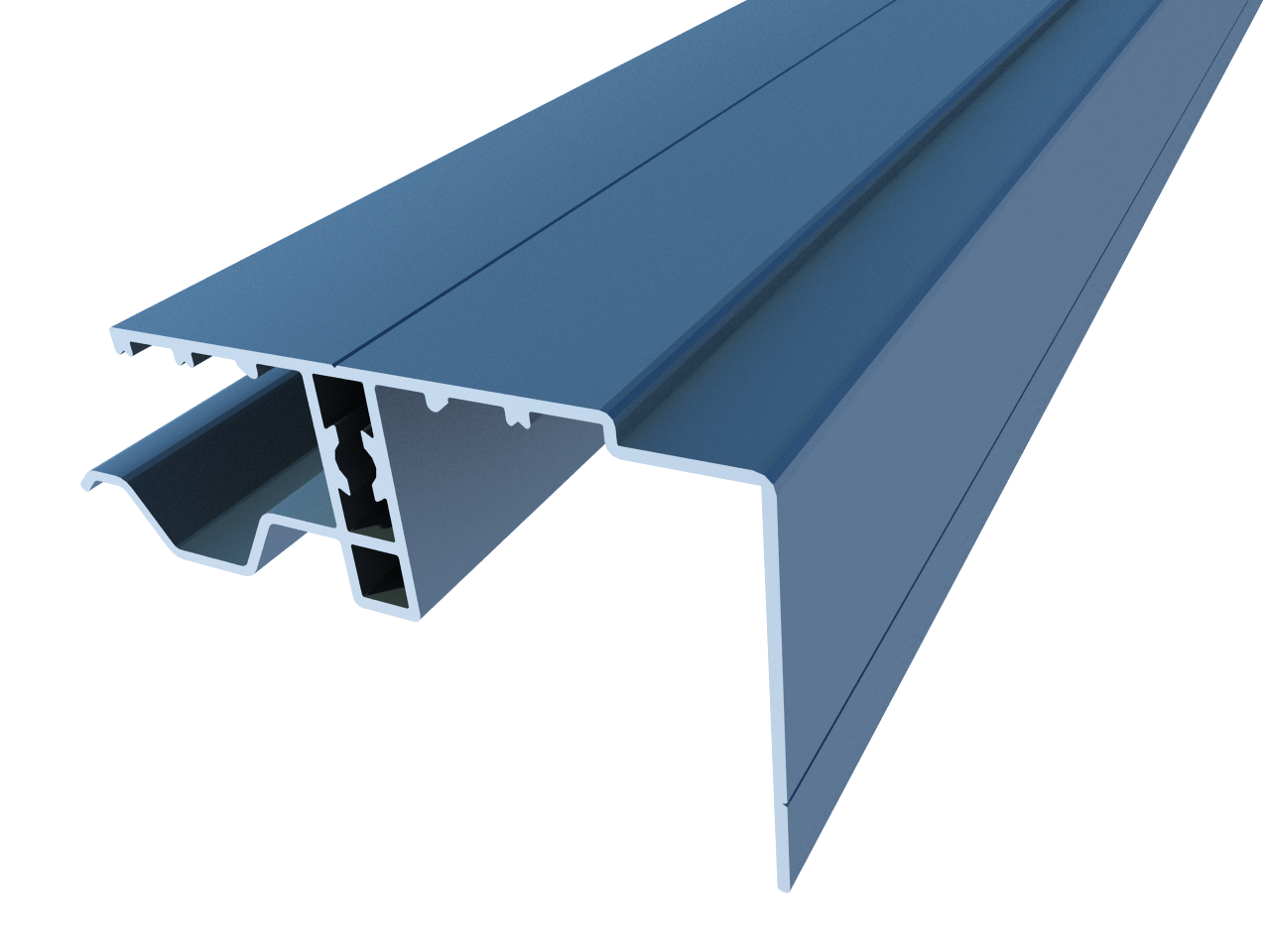 Profil de rive pour plaque polycarbonate ep. 16 mm, L.4 m | Leroy Merlin