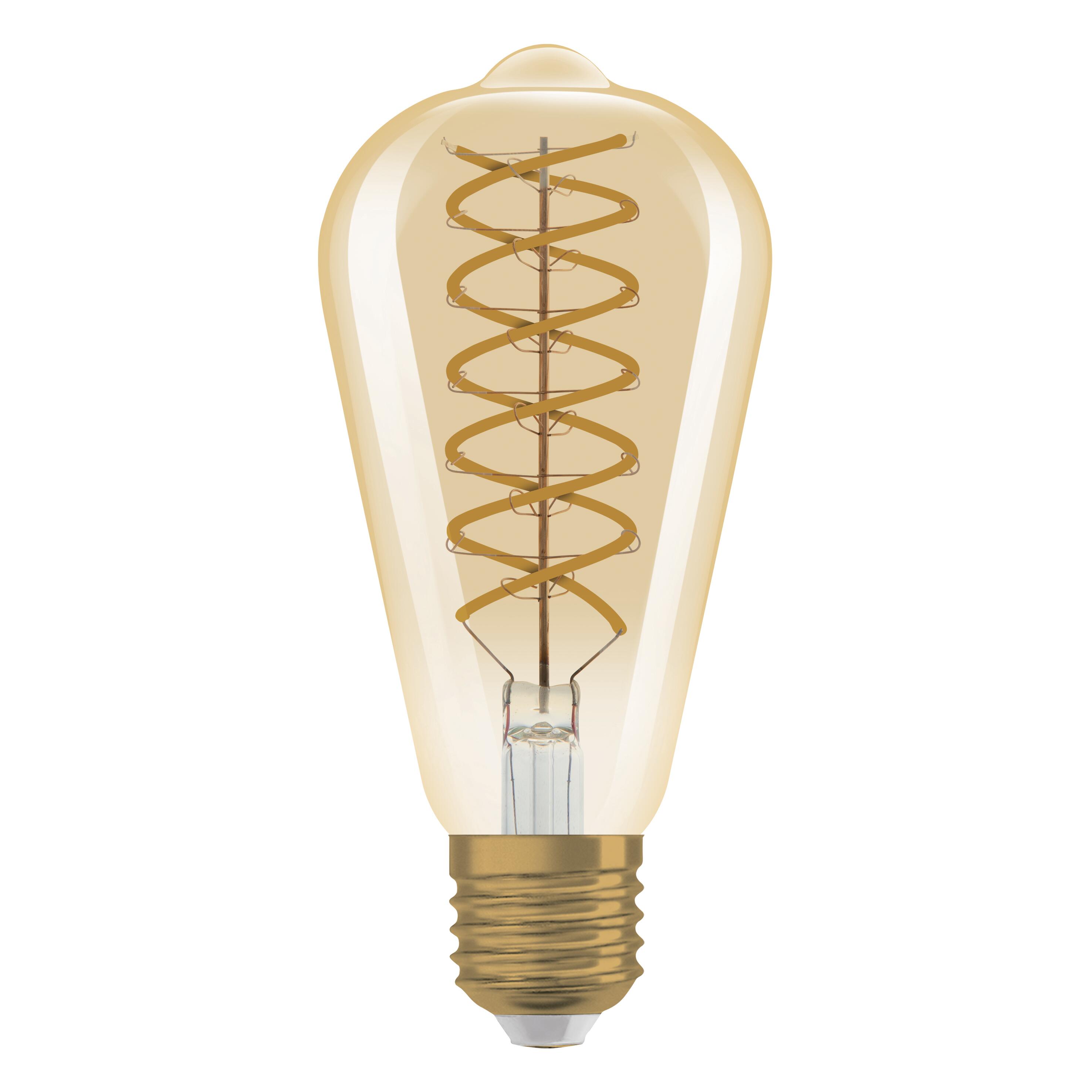 Ampoule led décorative, Edison E27, 806lm = 60W, blanc chaud, dimmable, OSRAM | Leroy Merlin