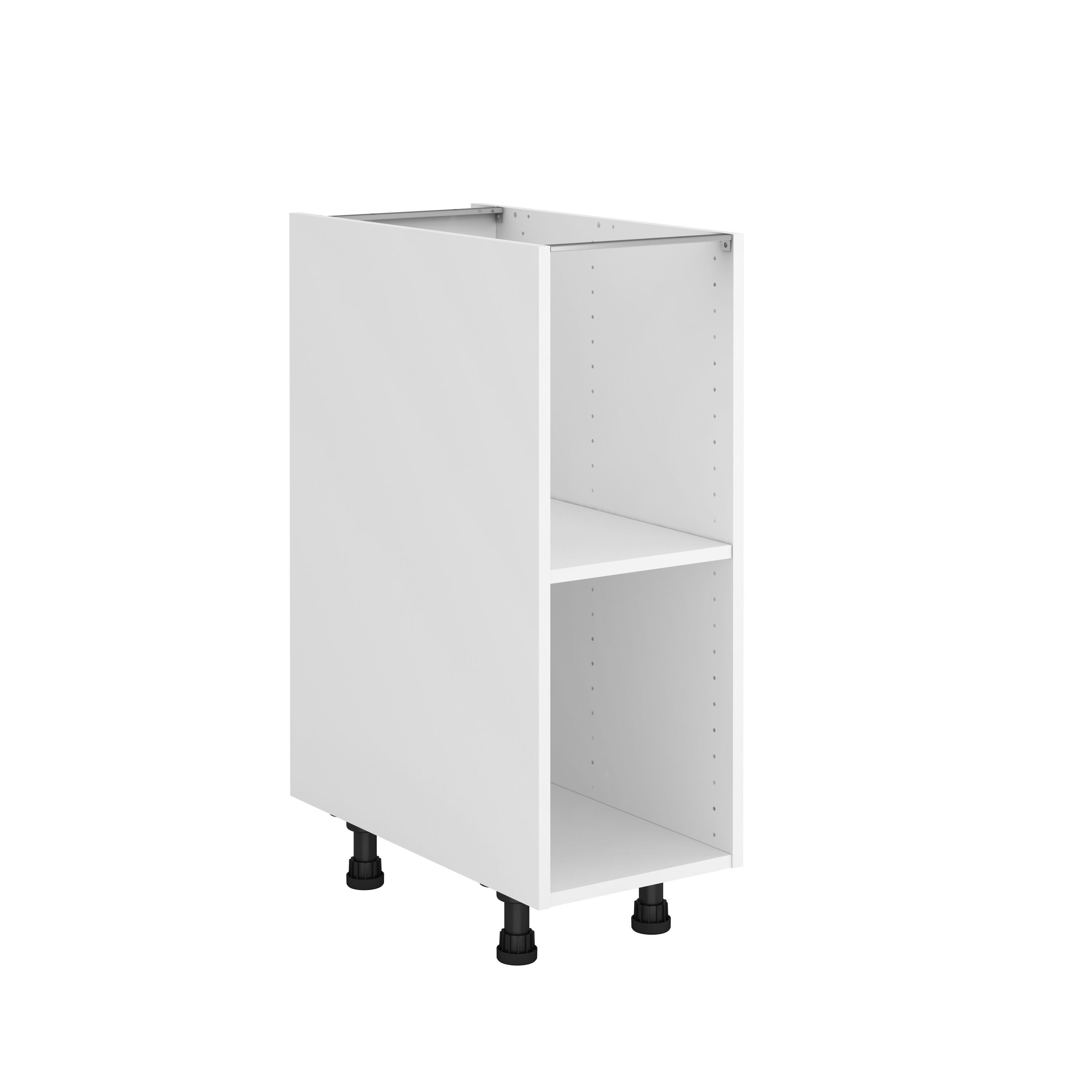 Caisson bas de cuisine DELINIA ID blanc H.76.8 x l.30 x P.58 cm | Leroy ...