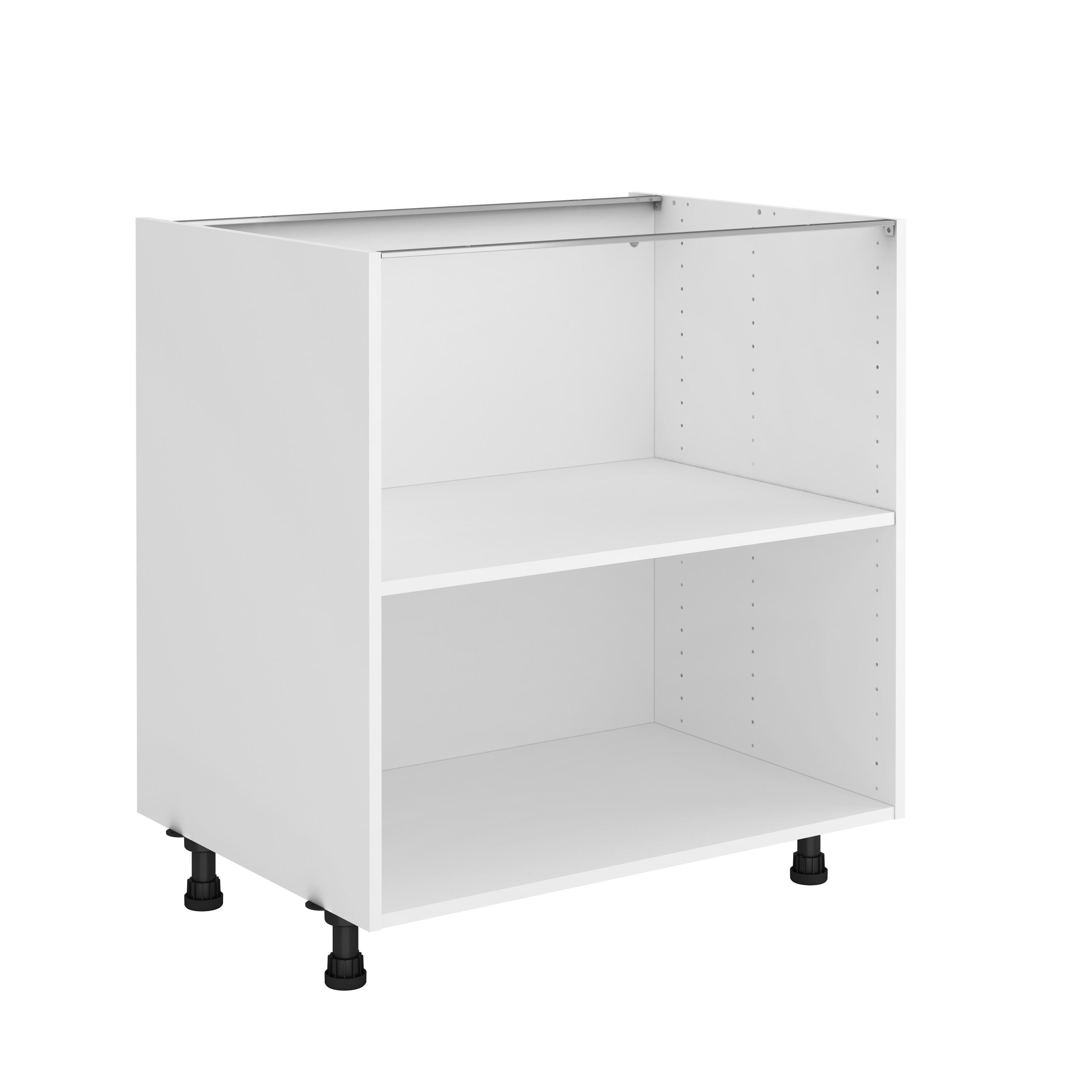 Caisson bas de cuisine DELINIA ID blanc H.76.8 x l.80 x P.58 cm | Leroy ...