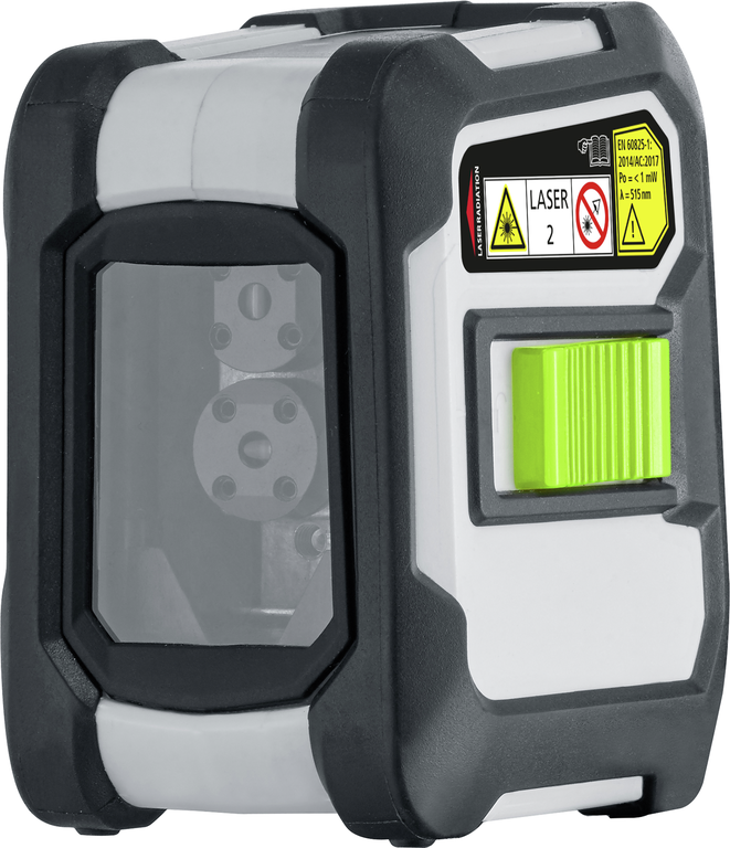Niveau laser à croix vert LASERLINER CompactCross Laser Set + support ...