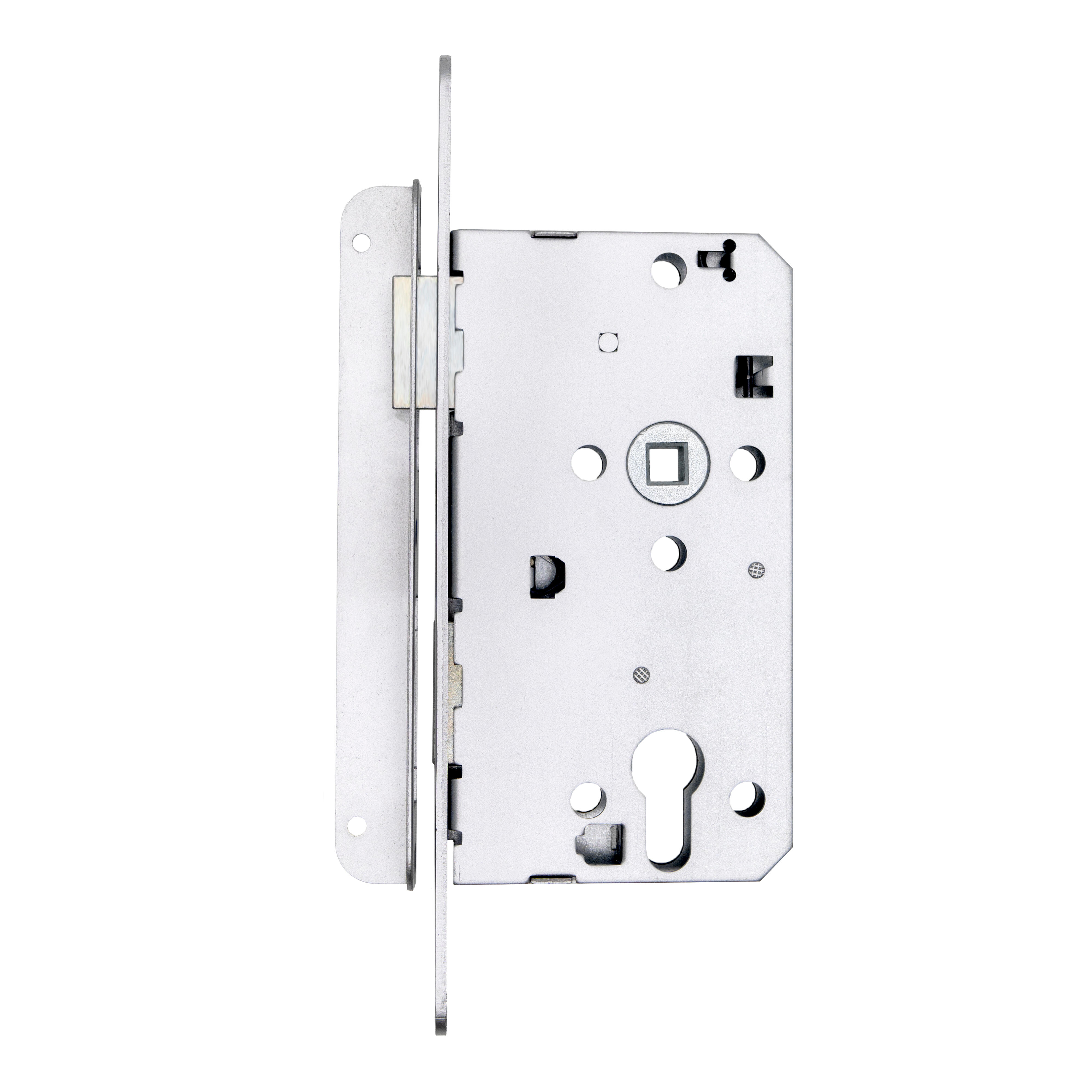 Serrure encastrée VACHETTE, à cylindre, axe 55 mm, carré 8 mm, gauche ...